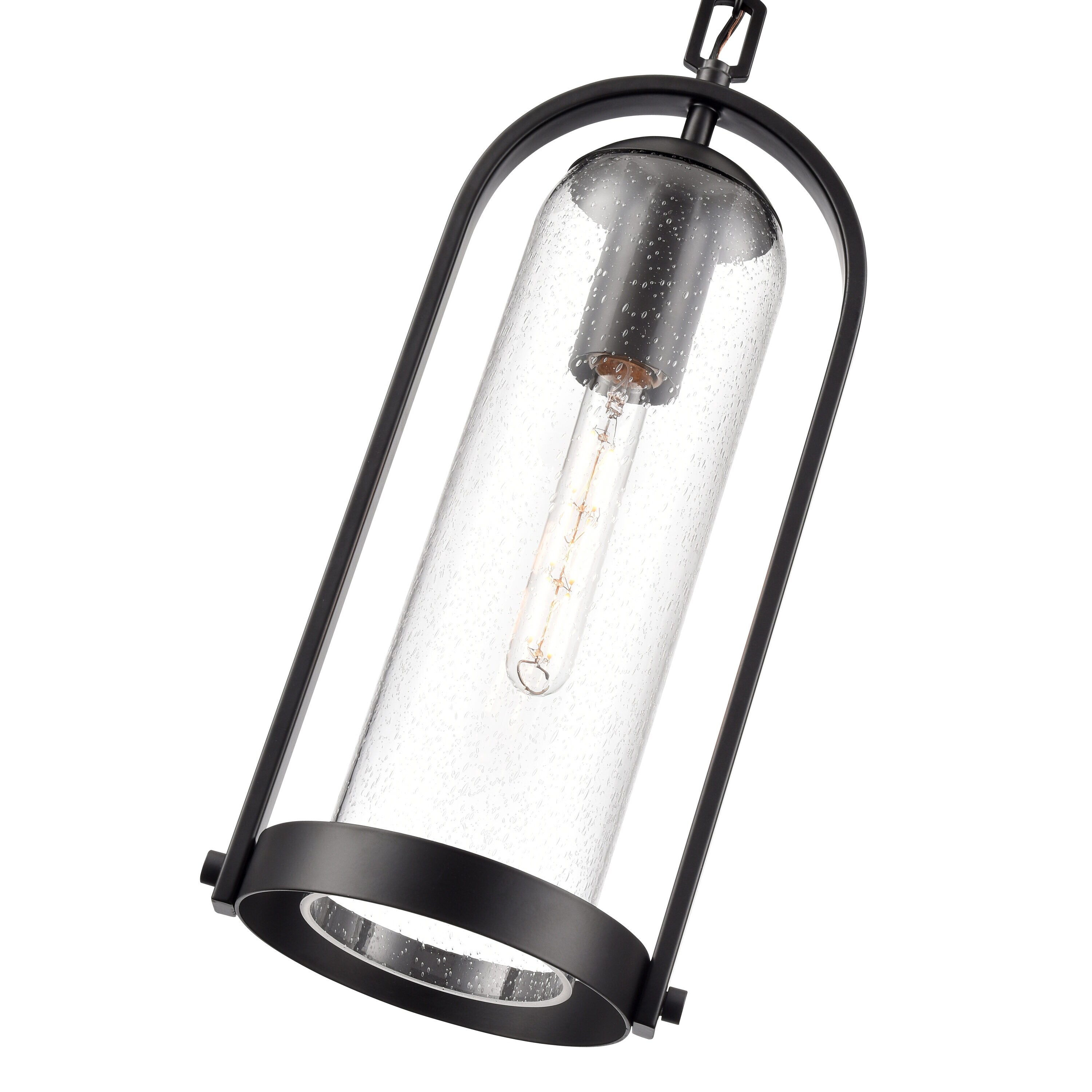 Millennium Lighting Luxio 1 -Light Powder Coated Black Traditional ...