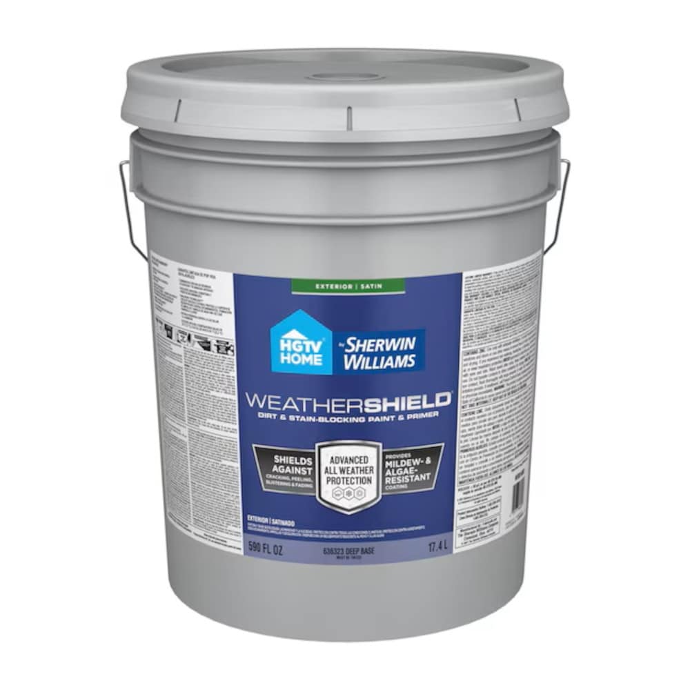 HGTV HOME by Sherwin-Williams Satin Ultra White/Base1 Tintable Latex ...