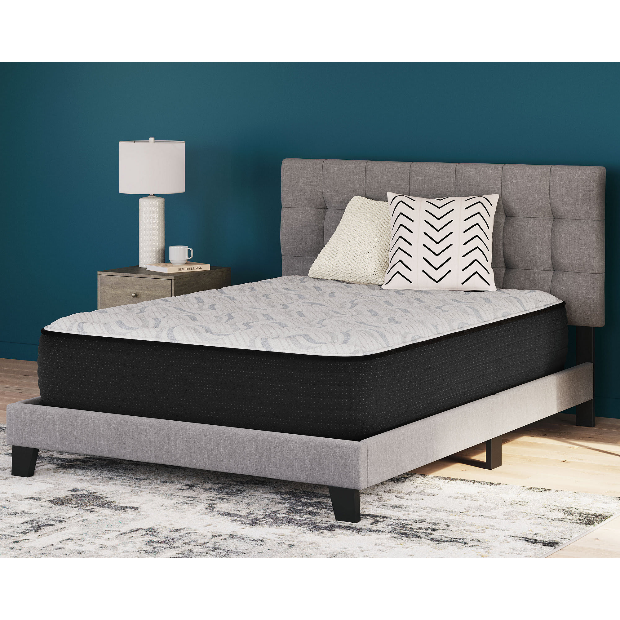 Signature Design by Ashley Elite Springs Firm 14 Inch Memory Foam ...