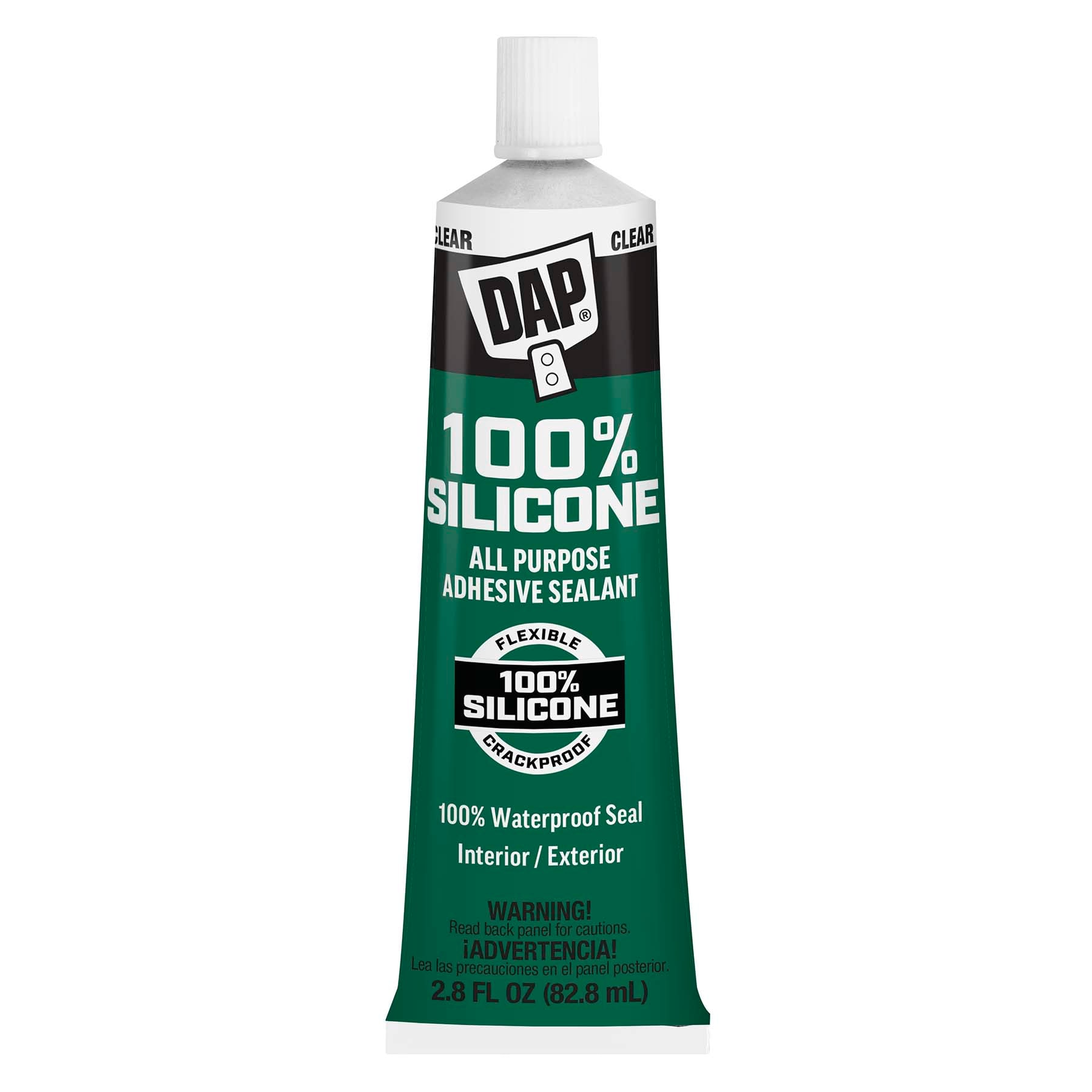 DAP 6 -Pack 2.8-oz Window and Door Clear Silicone Caulk in the Caulk ...