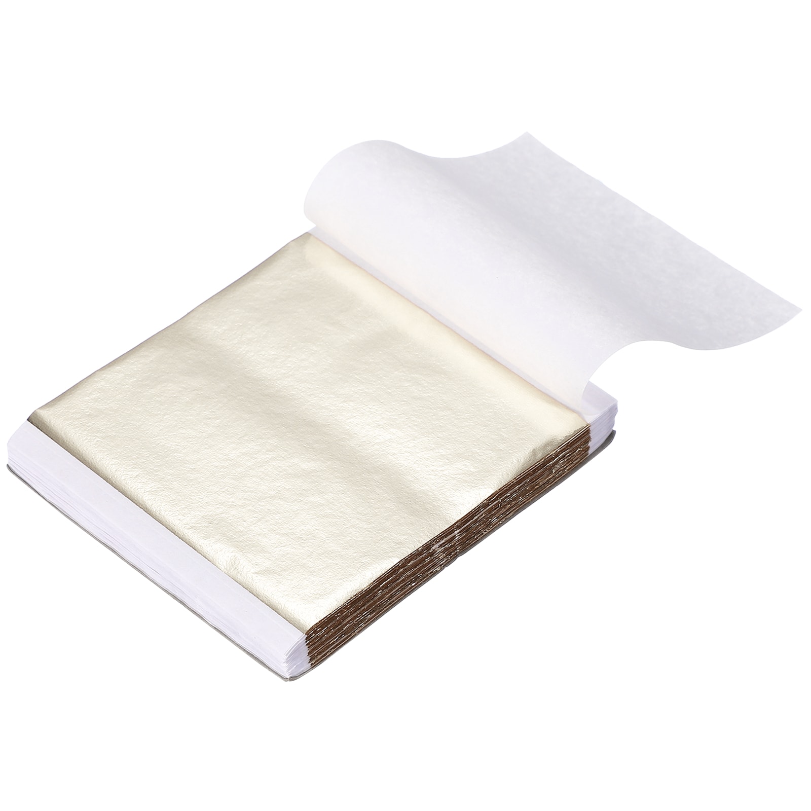 Unique Bargains 200pcs Gold Leaf Sheets 3.3inch x 3.7inch Imitation ...