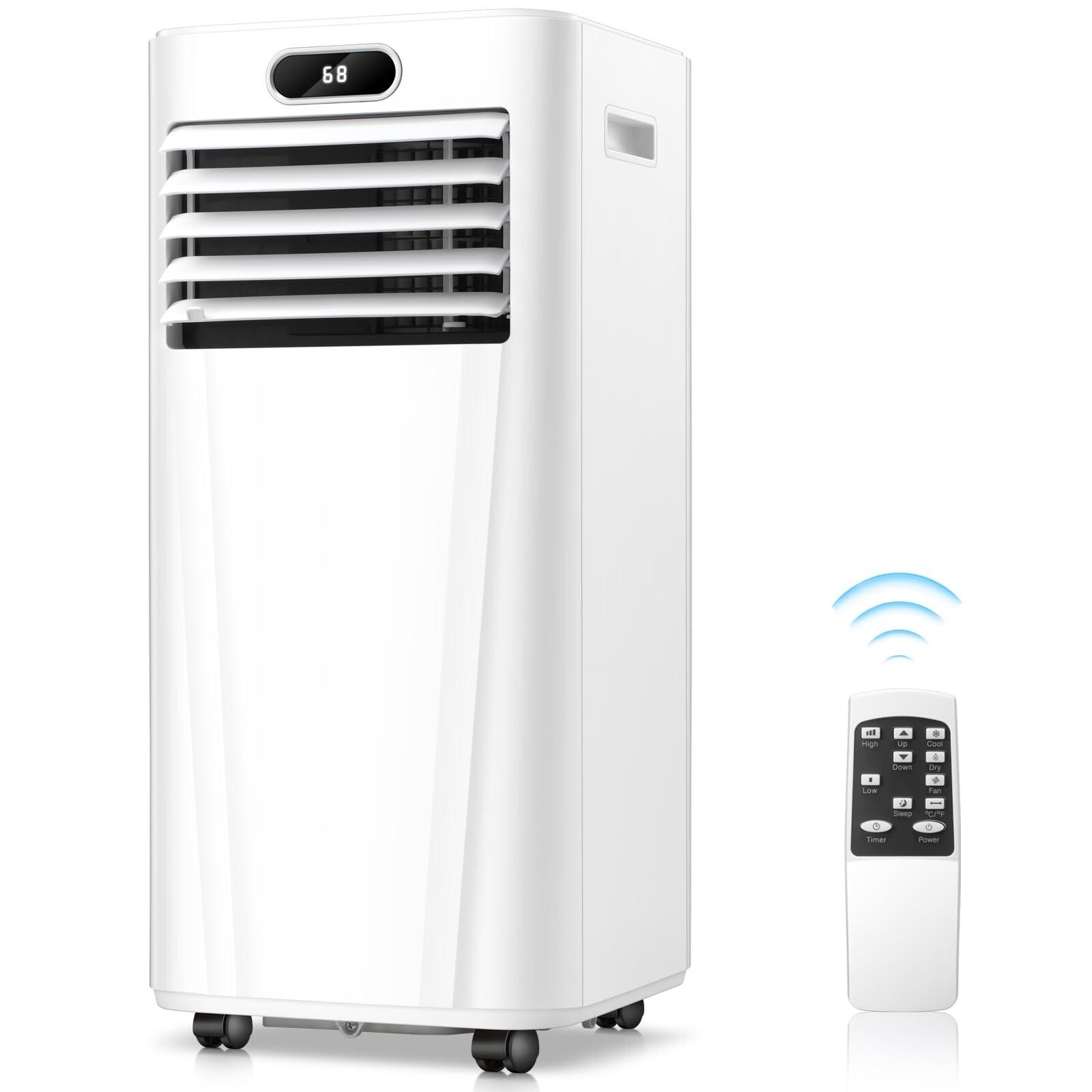 Phivve 110-Volt Vented Small Room Portable Air Conditioner in the ...