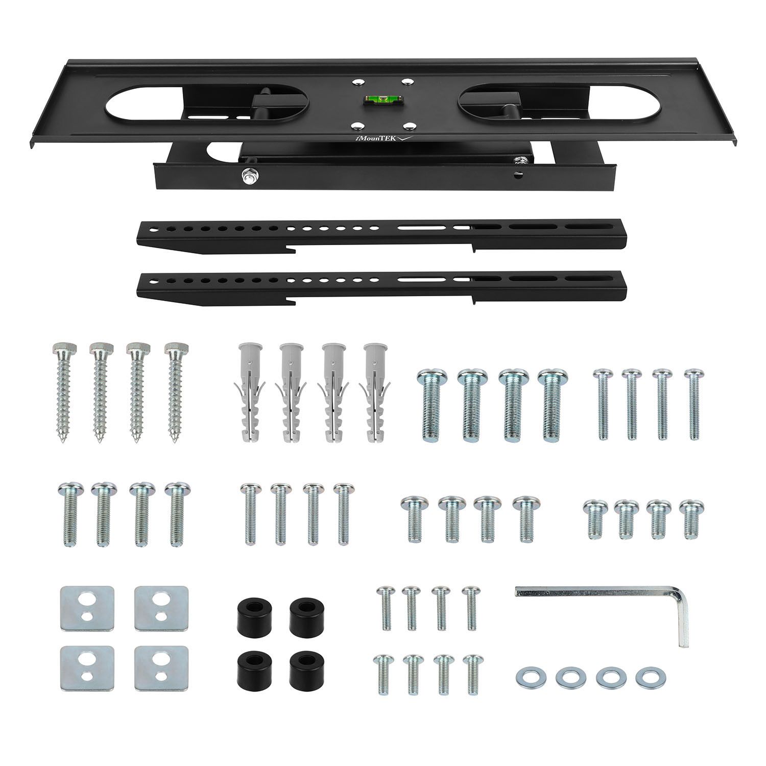 Huluwat Full Motion TV Wall Mount Swivel Tilt TV Wall Rack Support 37 ...