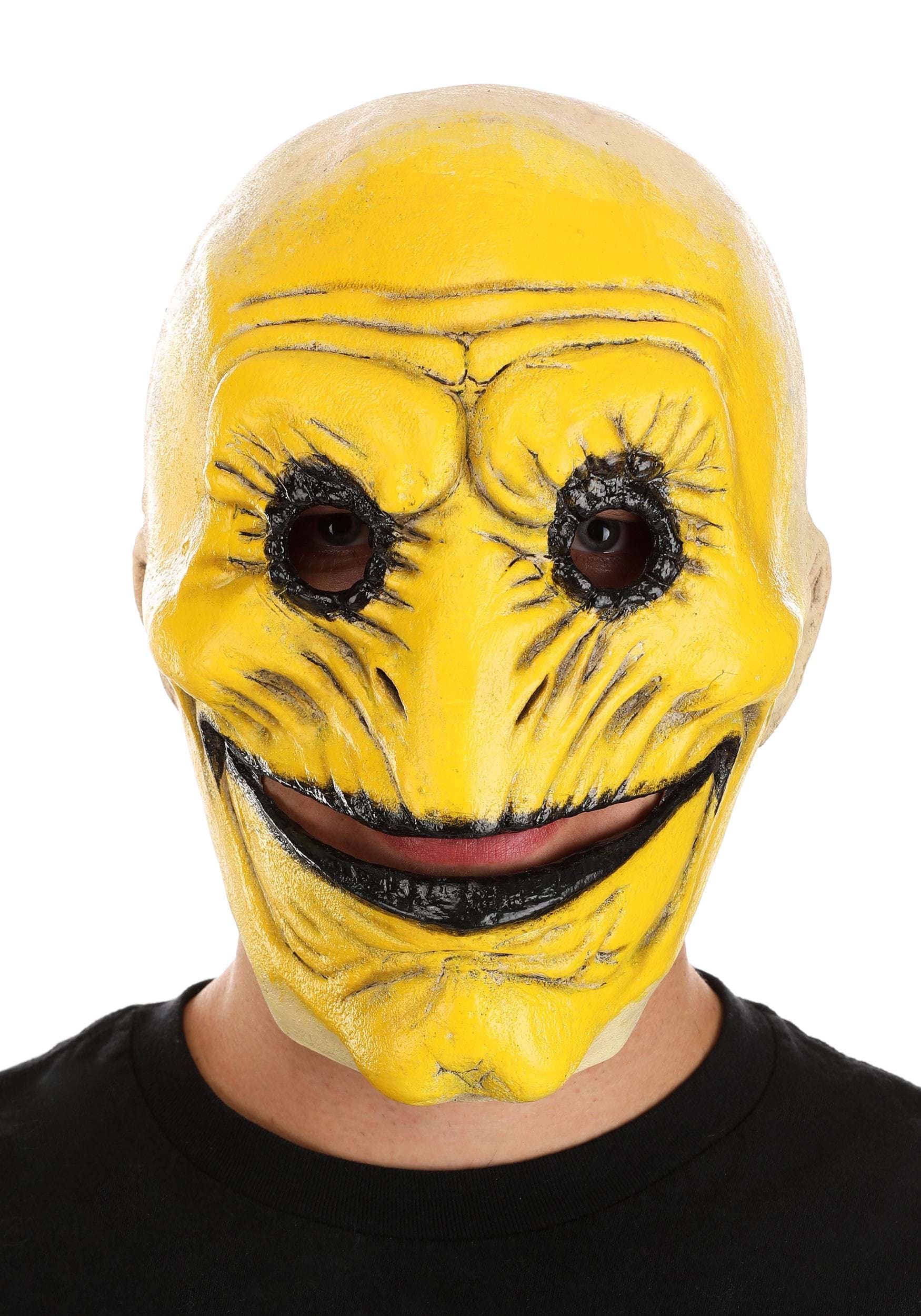 HalloweenCostumes.com FUN Costumes Smiley Latex Adult Mask Scary ...