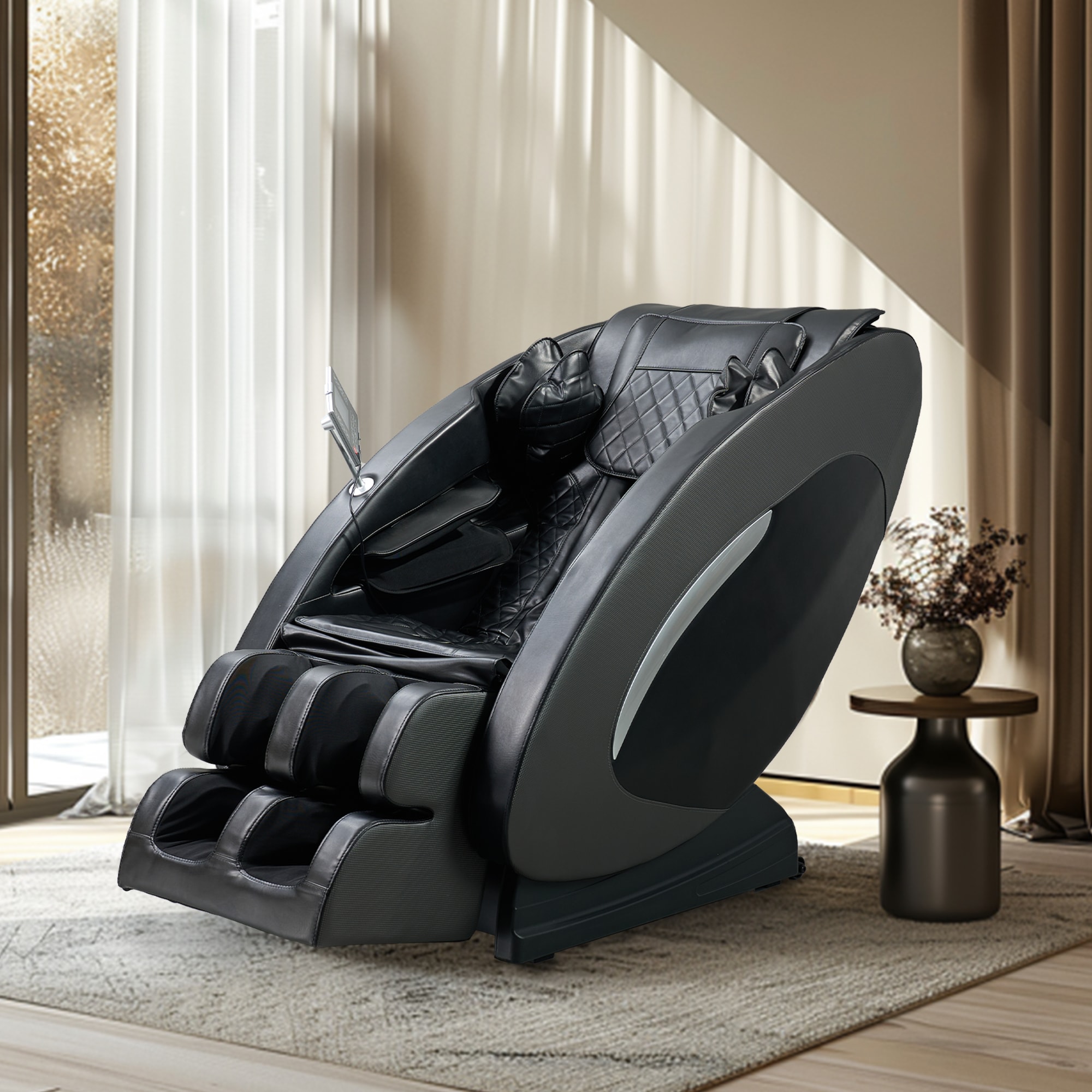 Huluwat XJ Massage Chairs Full Body Massage Recliner with Foot Roller ...