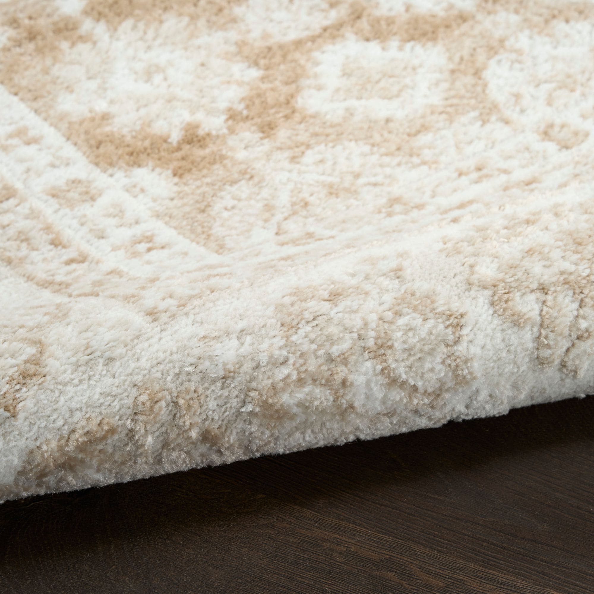 Nourison Home Dekor 5 x 7 ft Cream Beige Indoor Area Rug in the Rugs ...
