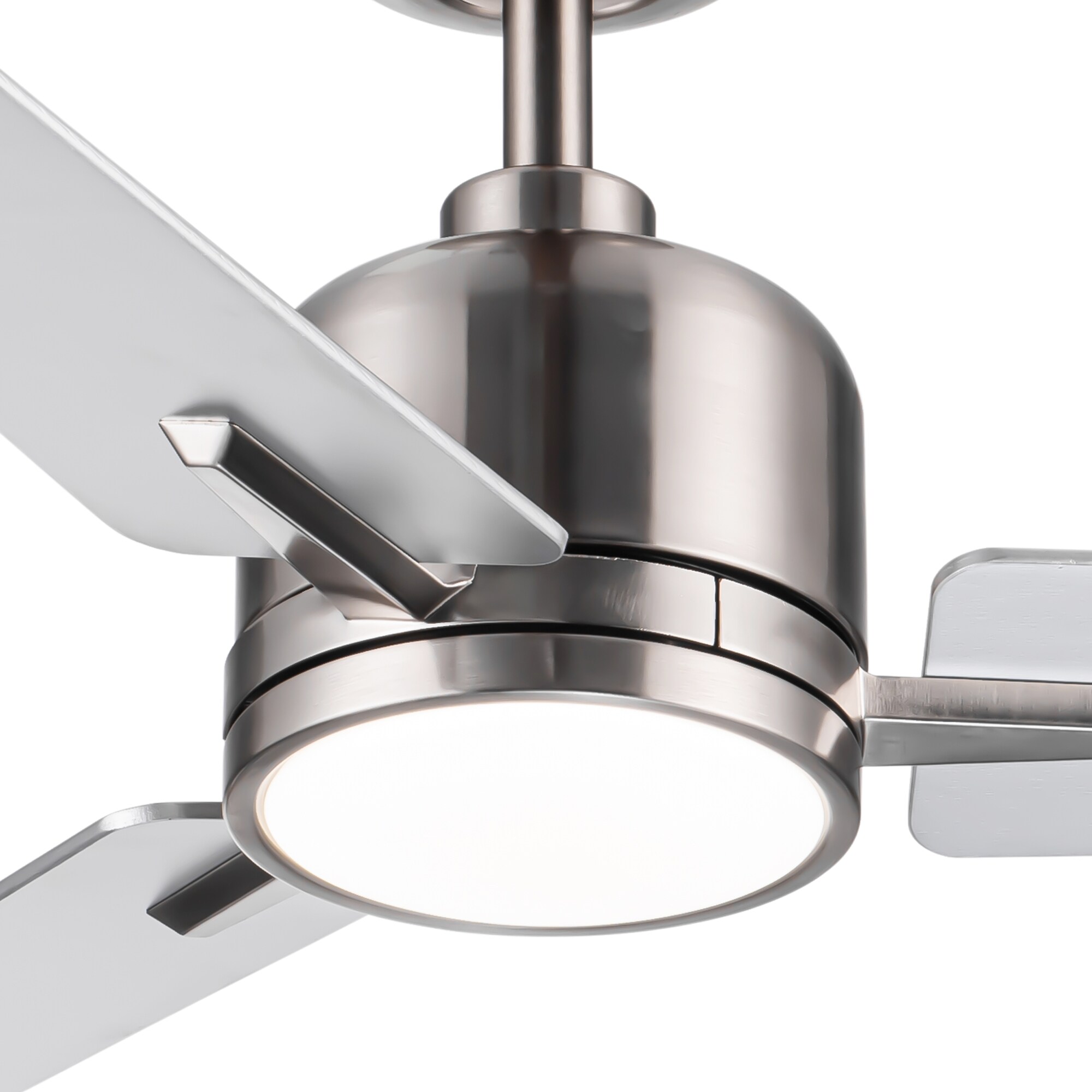 Rbied ceiling fan 48-in Natural with LED Chandelier Ceiling Fan With ...