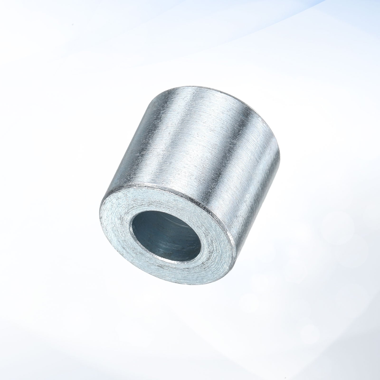 Unique Bargains 10pcs Galvanized Steel Spacer 1/2inch Bore x 1inch OD x ...