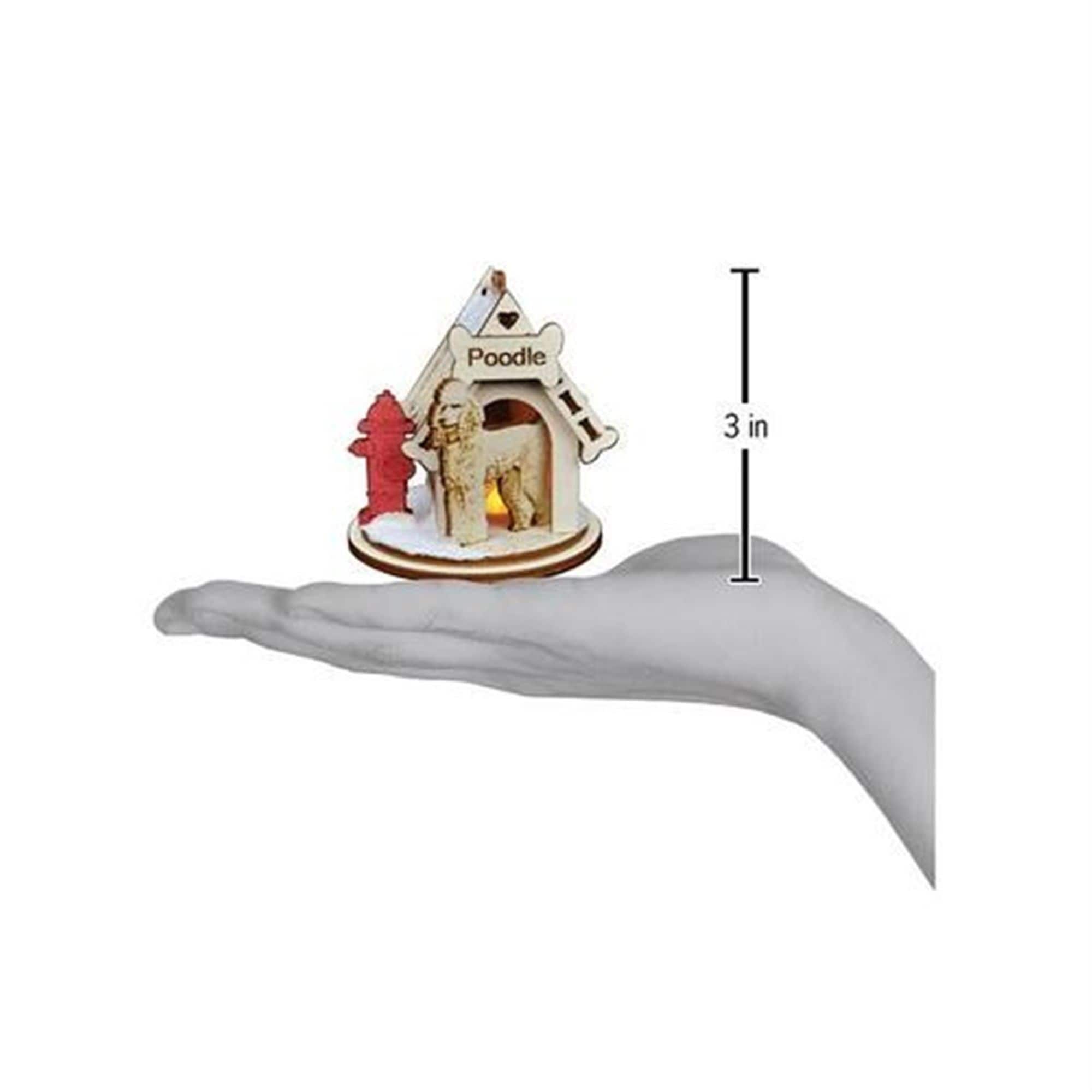 Old World Christmas Ginger Cottages Wooden Tea Light Display - Poodle ...