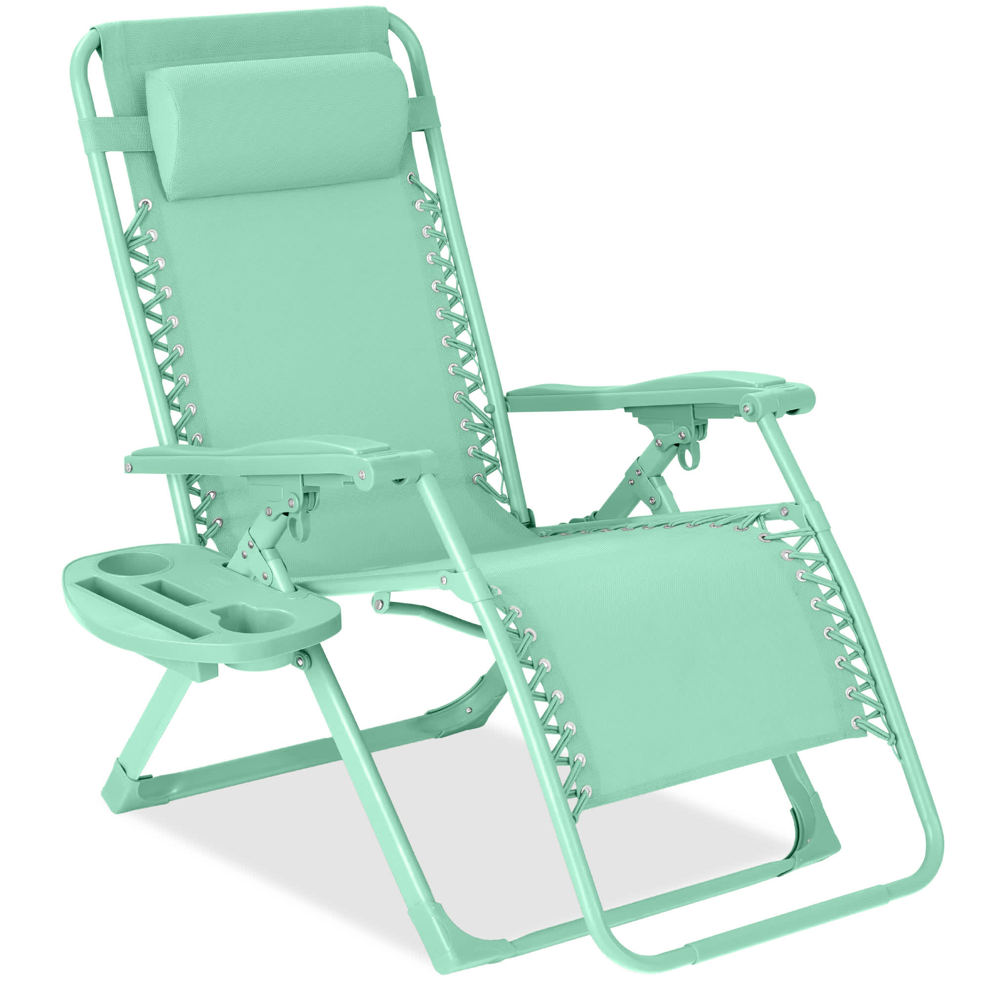 Best Choice Products Monochromatic Zero Gravity Chair Folding Patio ...