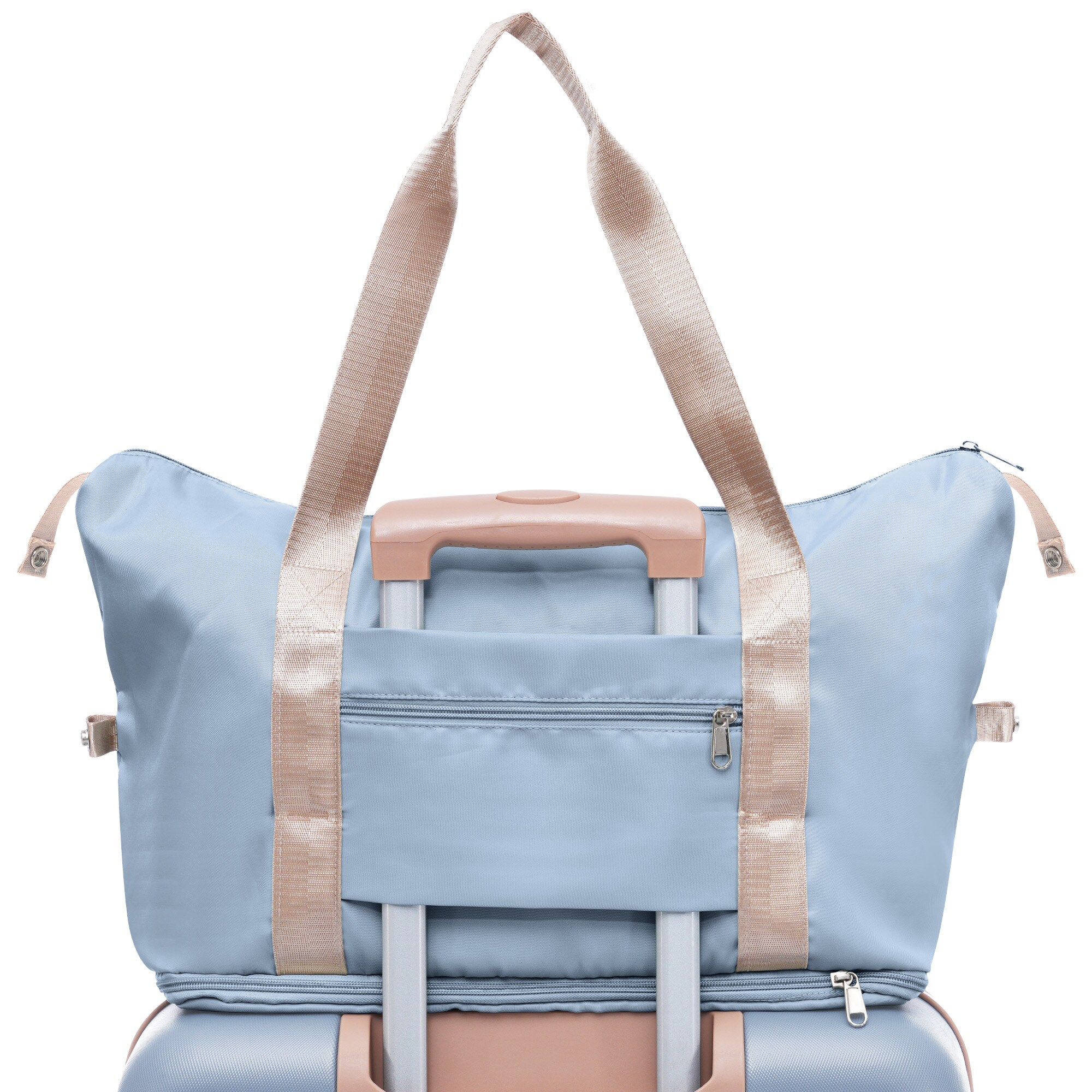 Bybafun 4 -Bag Hardshell 28.7x19.9x11.5 Plastic Light Blue Spinner ...