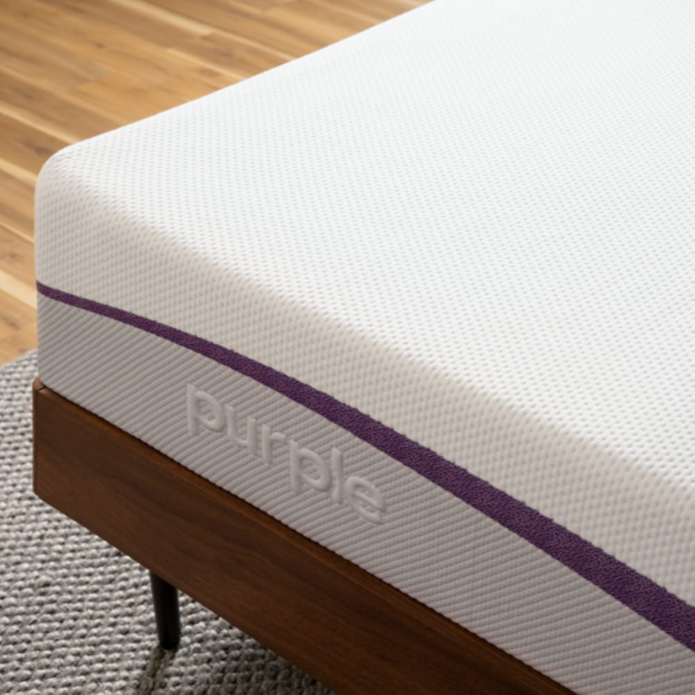 Purple Modern The Mattress with Edge Support Foam GelFlex Grid SoftFlex ...
