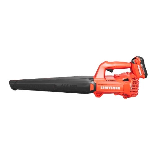 CRAFTSMAN V20 20 volt Max 200 CFM 90 MPH Battery Handheld Leaf Blower 2 Ah Battery and Charger Included CMCBL710D1 at Lowes