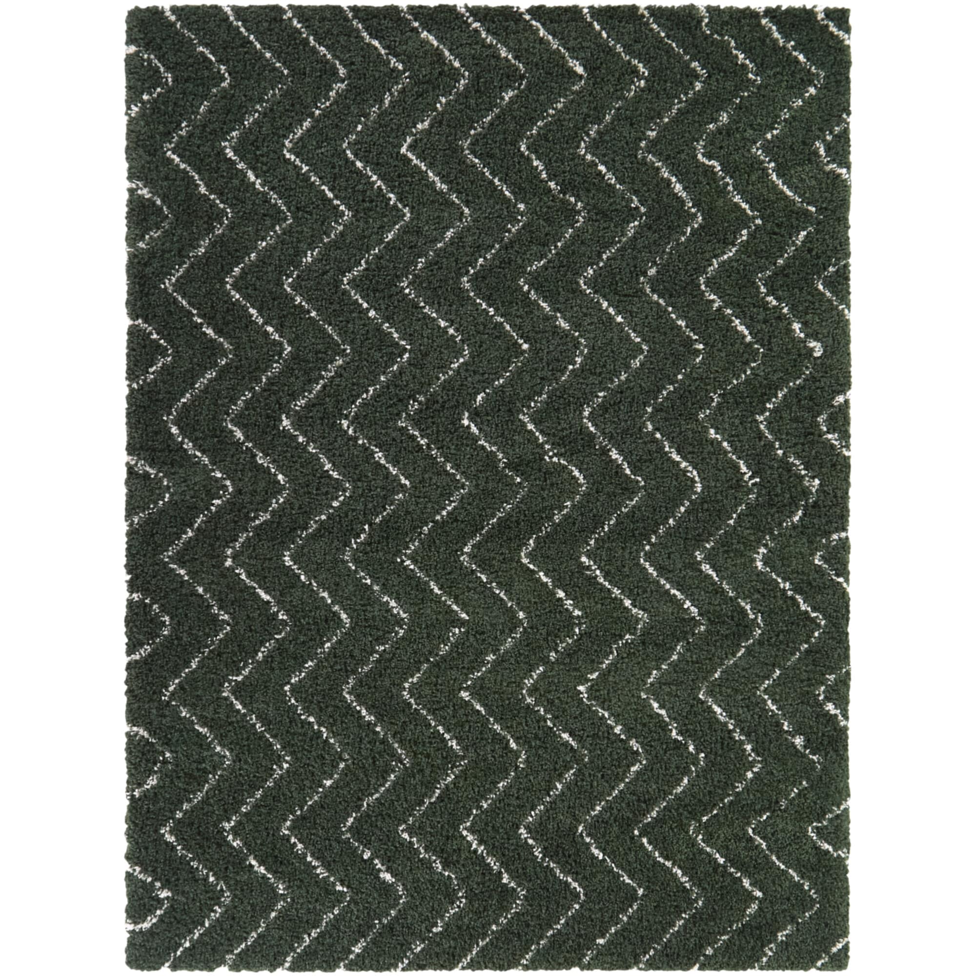 Balta Karr 8 x 10 (ft) Tufted Polypropylene Green Rectangular Indoor ...