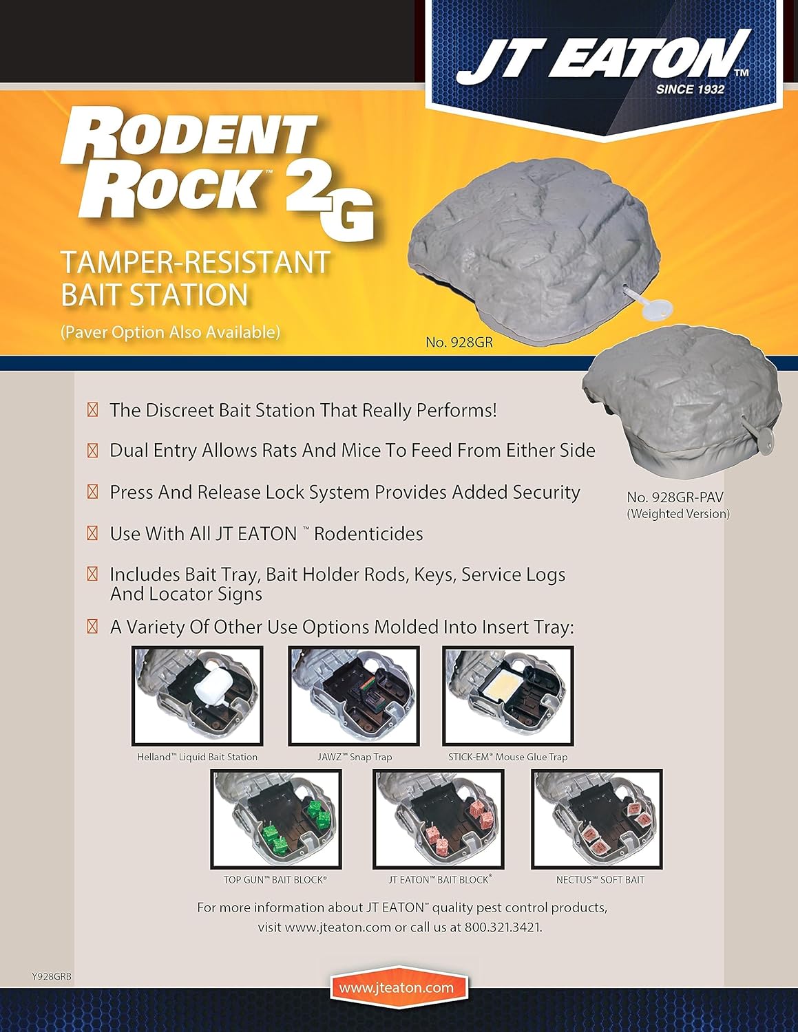 JT Eaton Repeater Mouse Trap - Odorless, Ready-to-Use Pest Control ...