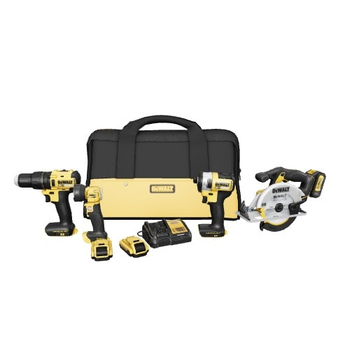 Lowes dewalt 4 tool combo kit store