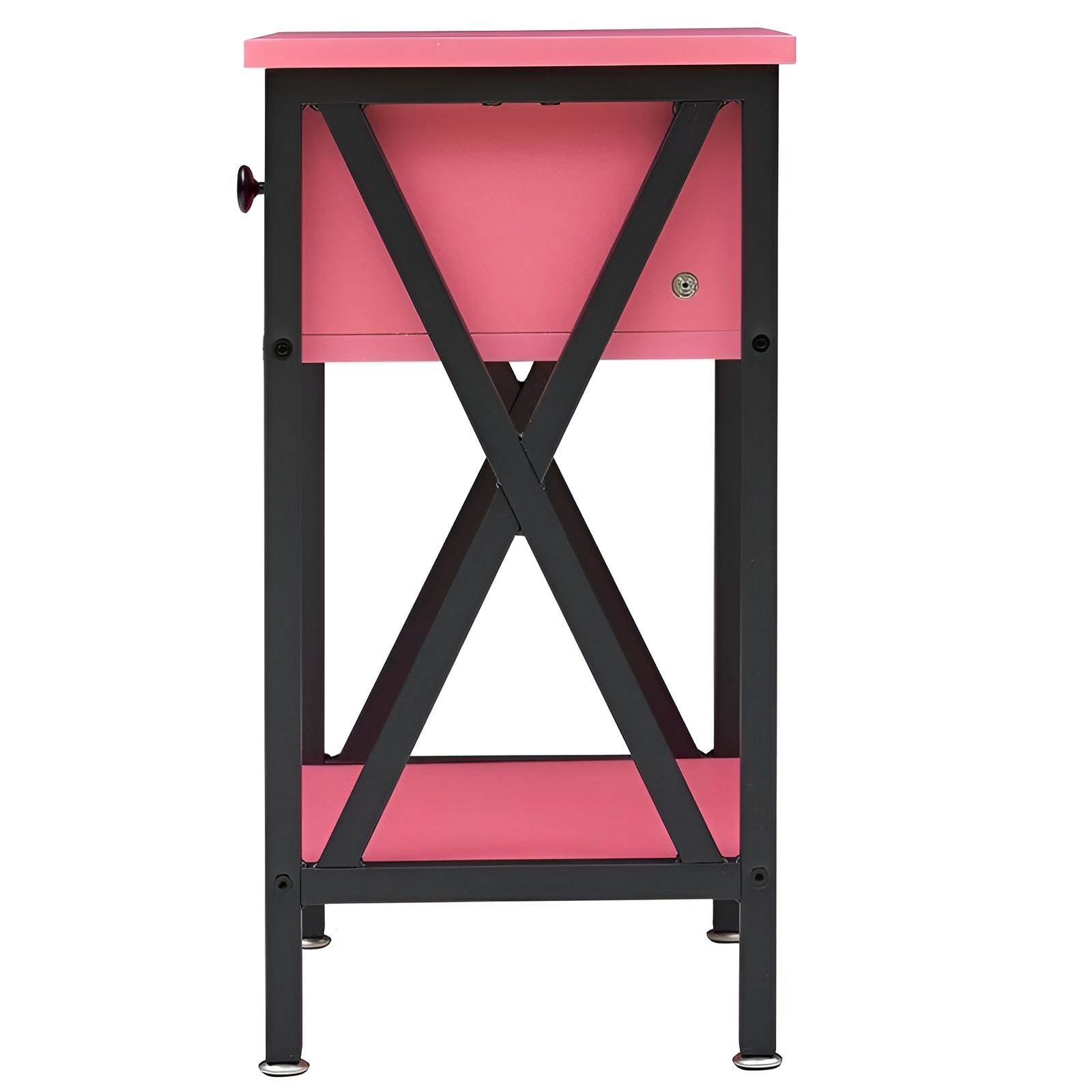Slickblue Set of 2 - Modern Nightstand for Sofa Side Use Bedroom or ...