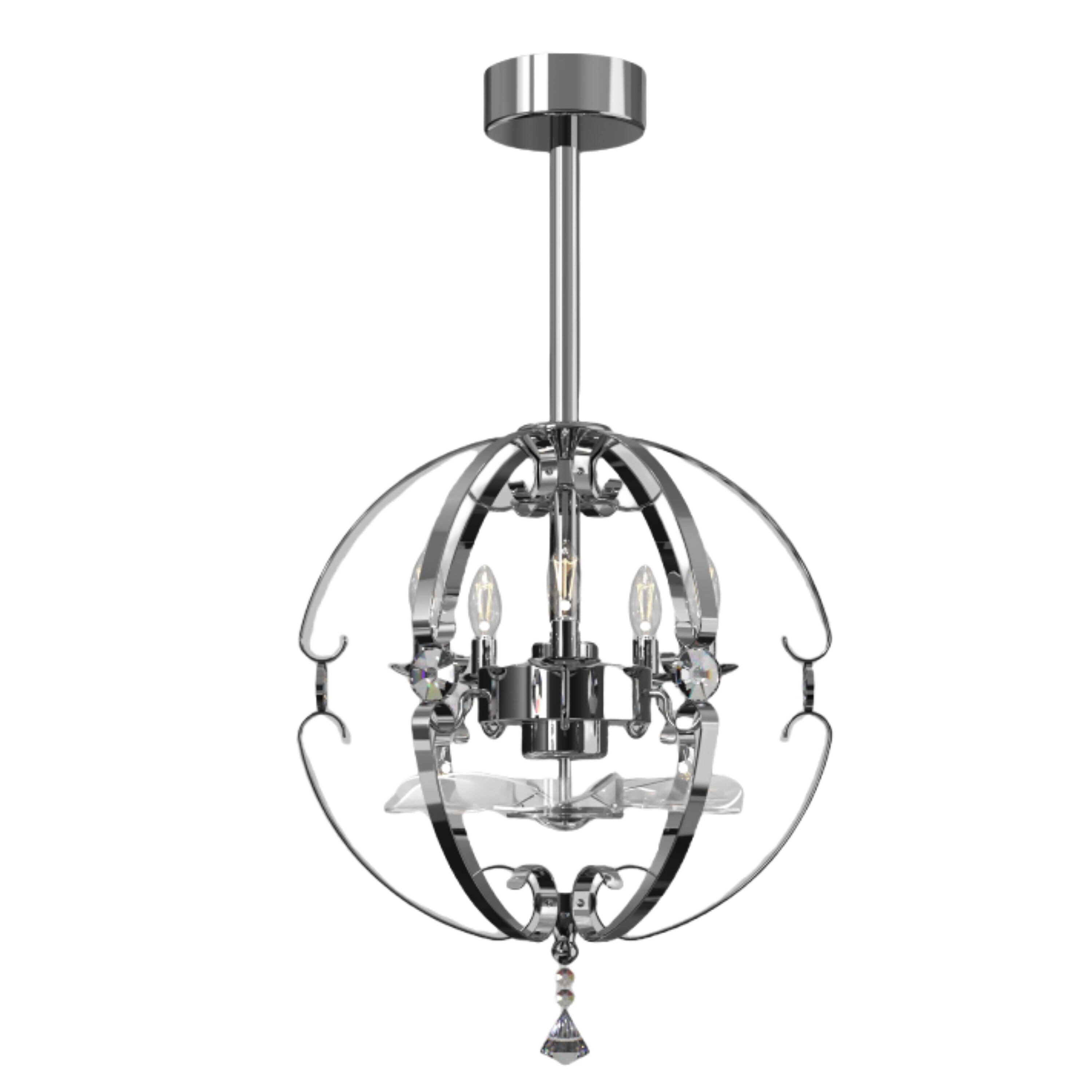 Smart Fan Silver Ceiling Fans at Lowes.com