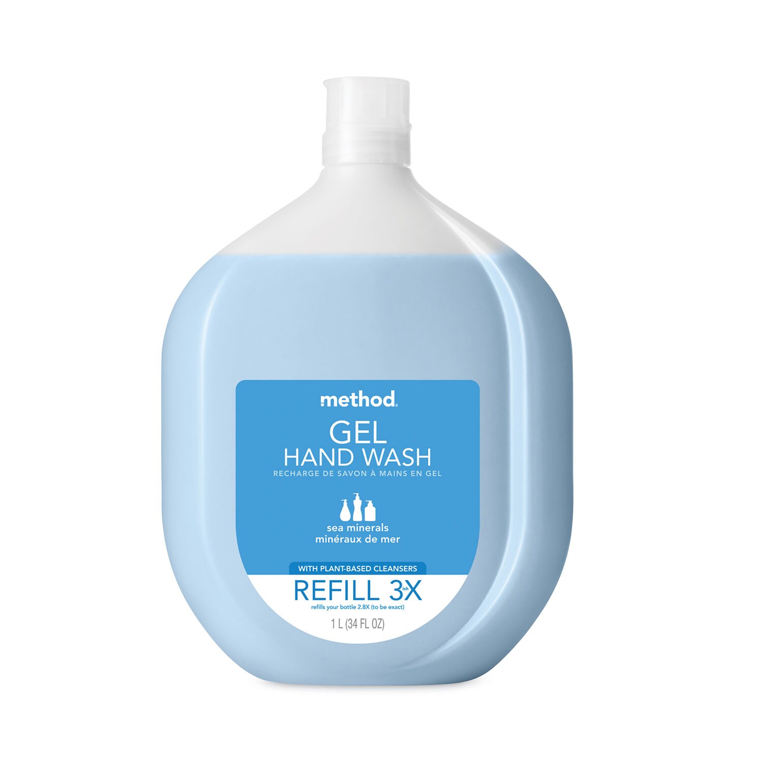 method Gel Hand Wash Refill Tub Sea Minerals Scent 34 oz at Lowes.com
