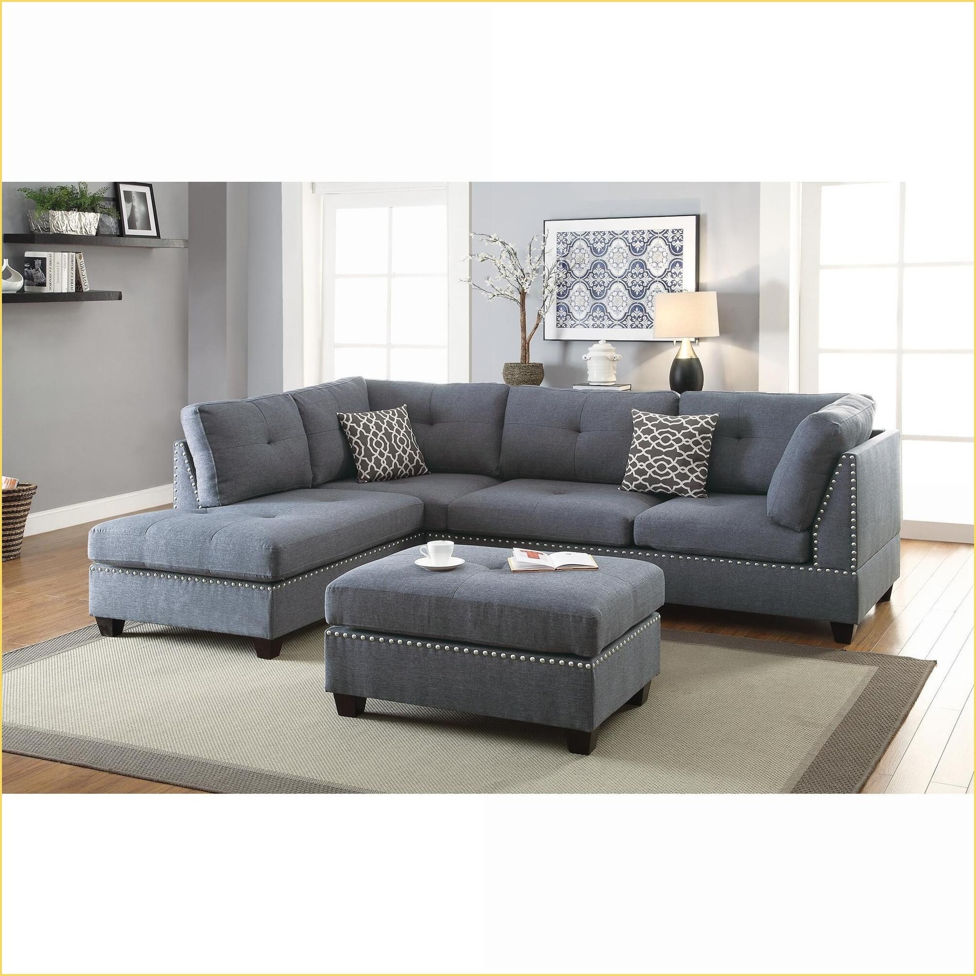Watnature Sectional Sofa Modern Reversible Chaise with Ottoman amp ...