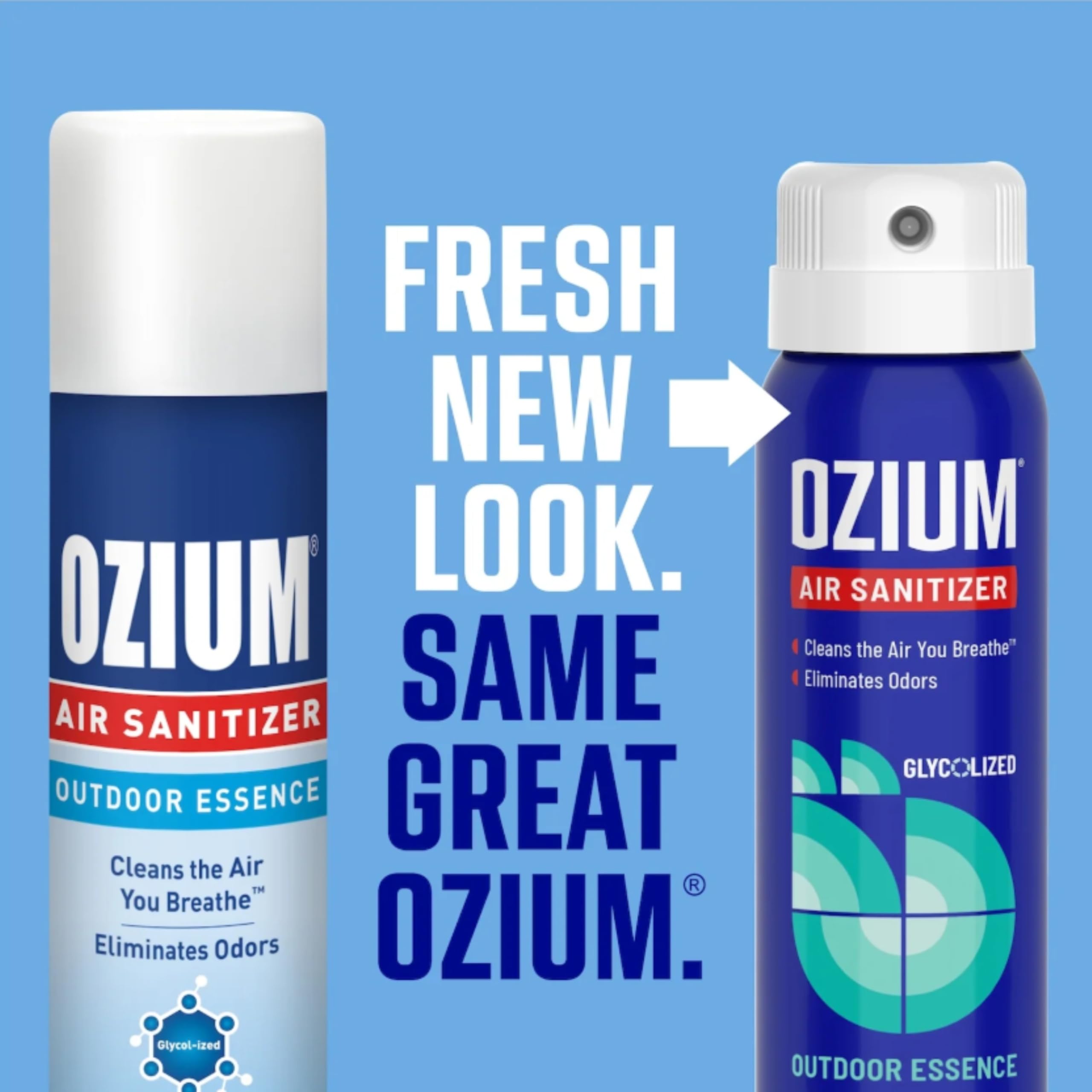 Ozium 3.5 Oz. Air Sanitizer Odor Eliminator for Homes Cars Offices and ...