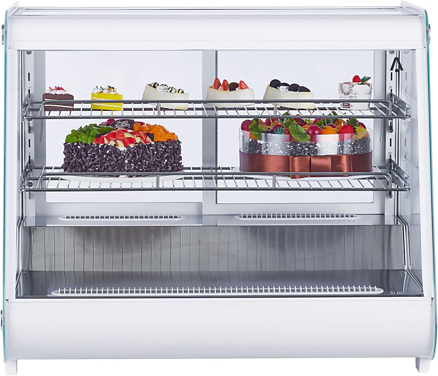 Qeetex 149L 5.3 Cu.Ft 110V 160W US Standard ABS Double-Layer Tempered ...