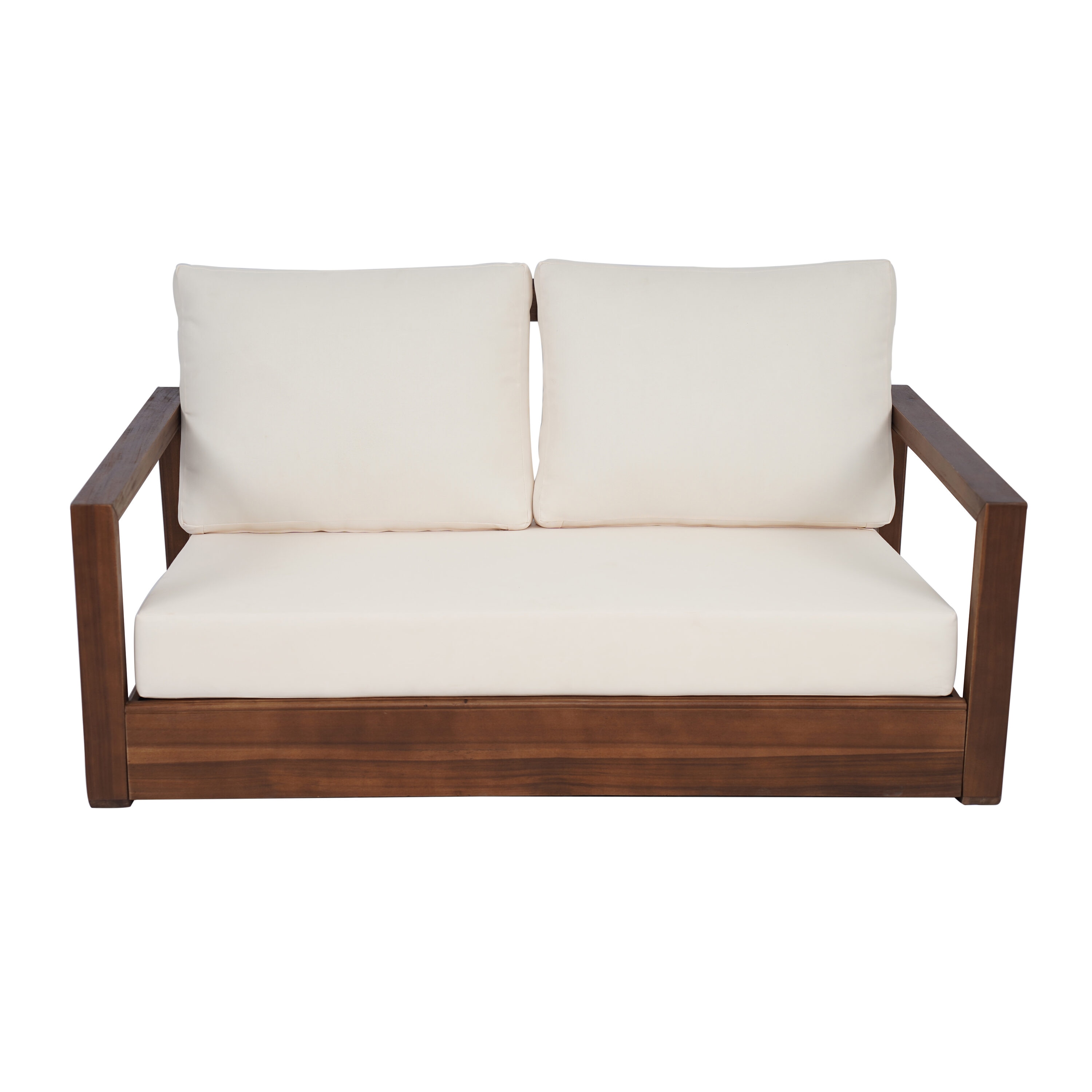 Christopher Knight Home Westchester Modern 4 piece Acacia Wood Patio ...