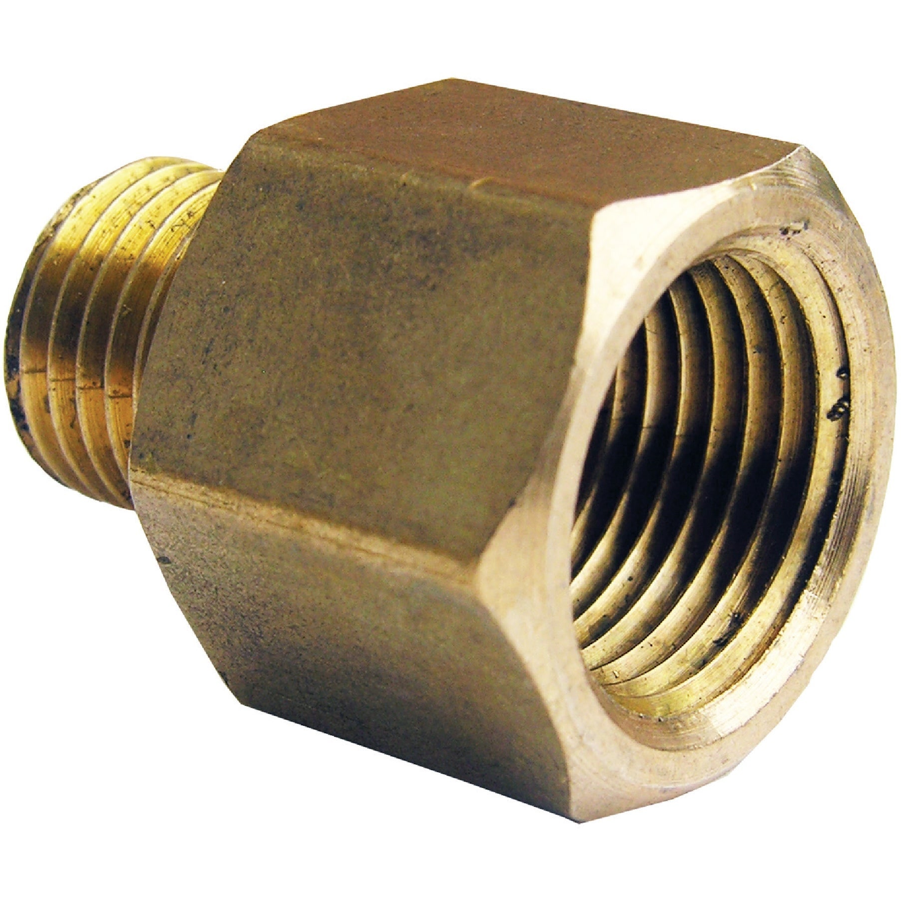 LASCO 17-8529 Brass Threaded Adapter 3/8-Inch FPT x 1/4-Inch MPT Lead ...