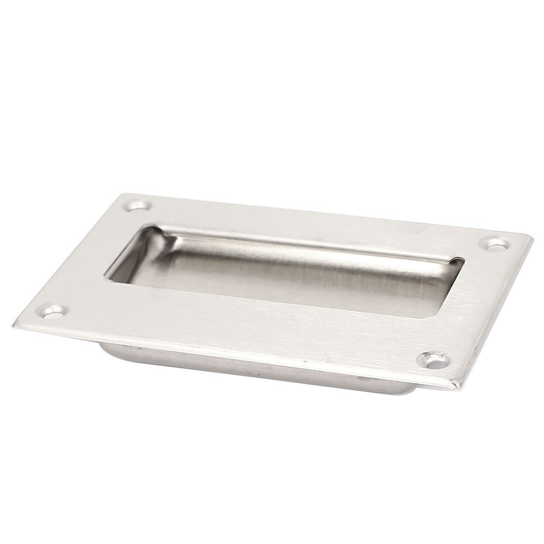 Unique Bargains Stainless Steel Recessed Flush Pull Finger Insert ...