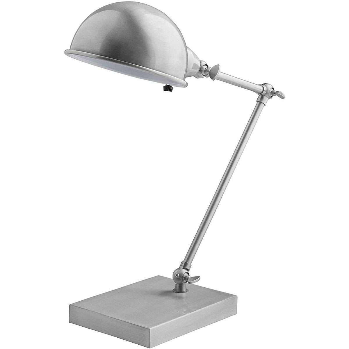 Adesso AF43446SA Sophia 17 inch 40 watt Brushed Steel Desk Lamp ...