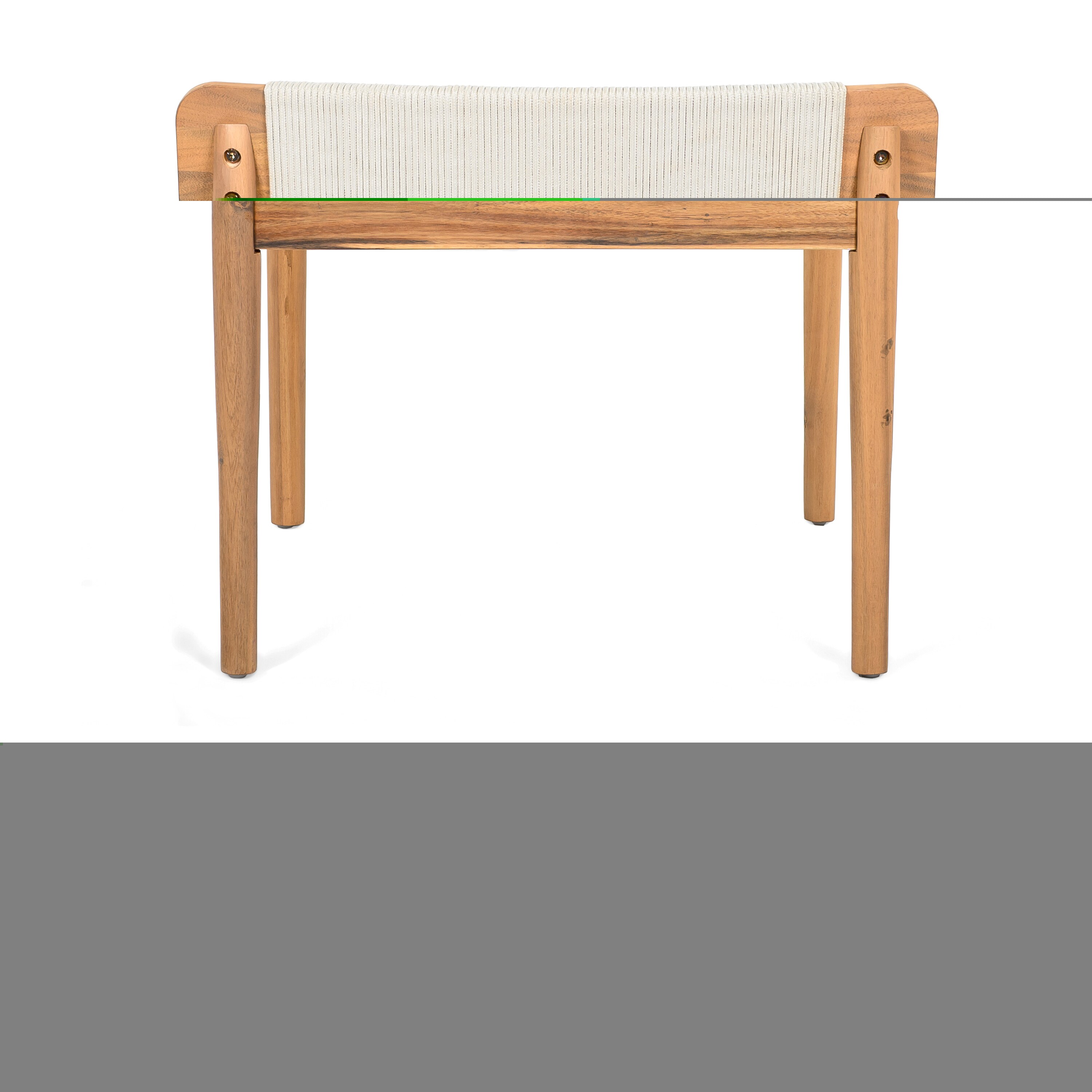 Christopher Knight Home Creative Braided Outdoor Acacia Wood Dining ...