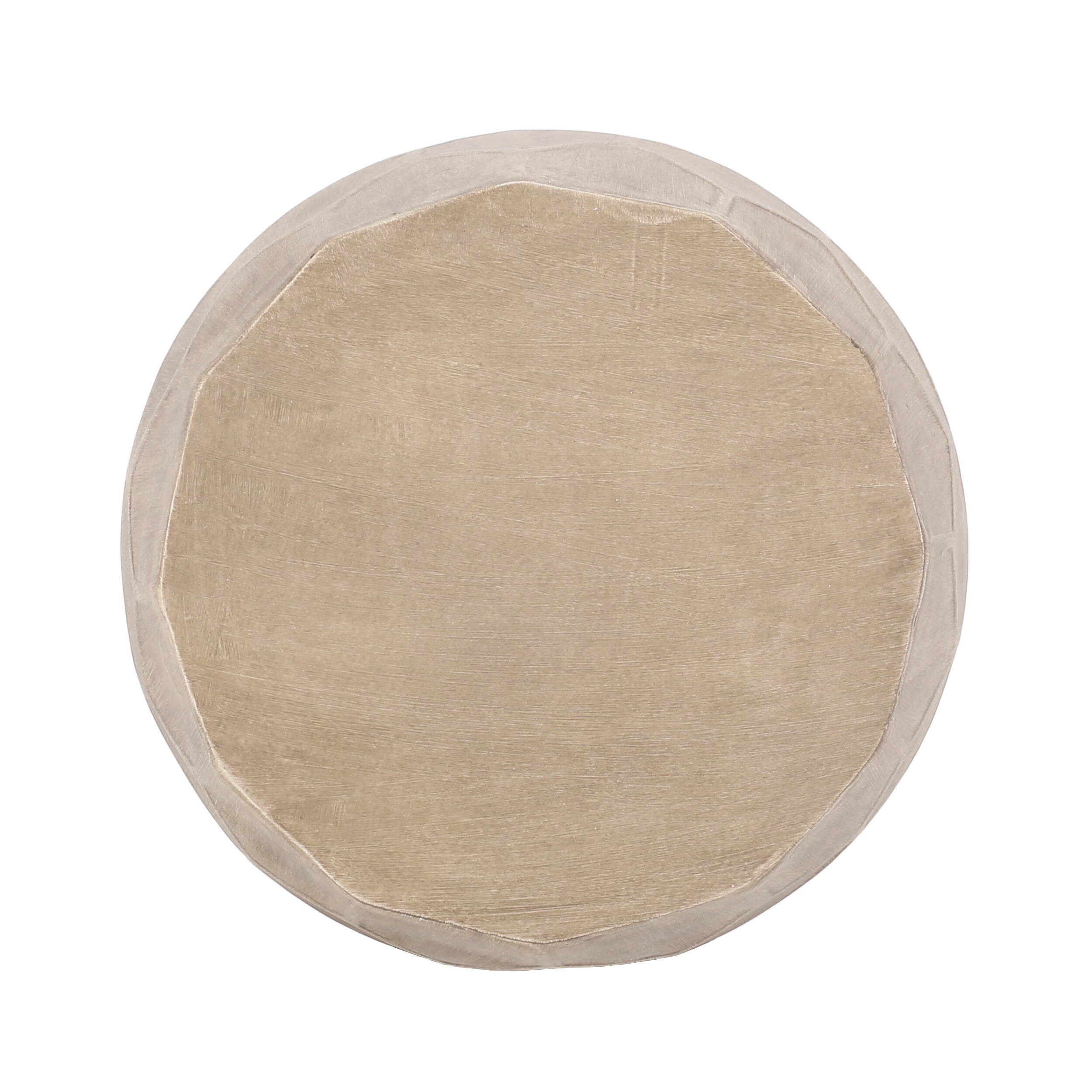 Blisstyle Outdoor Lightweight Concrete Side Table Natural End Table ...