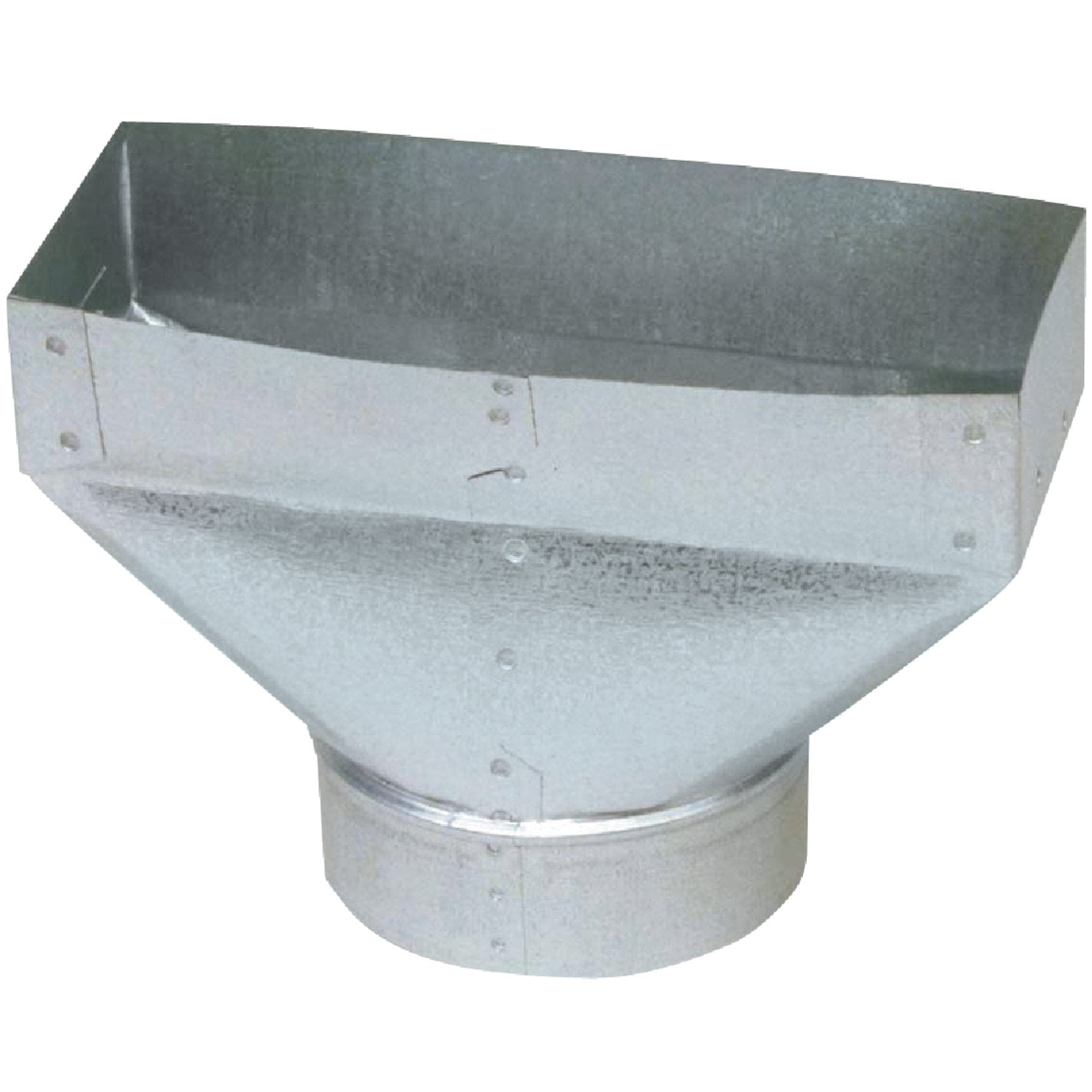 IMPERIAL 30-ga universal register boot designed for in-line transition ...