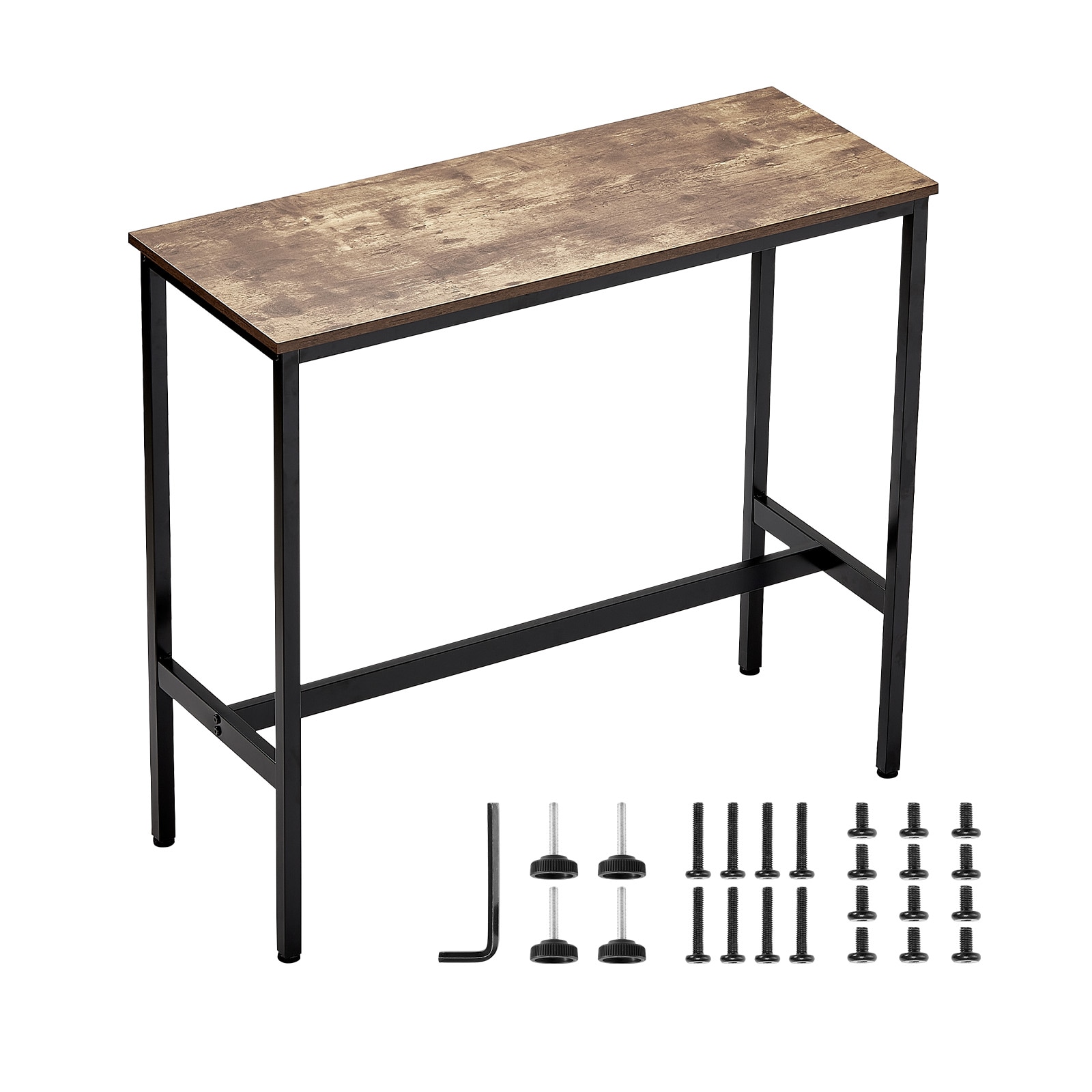 Tinyhomie Bar Table Height Pub Table Cocktail Coffee Counter Kitchen ...