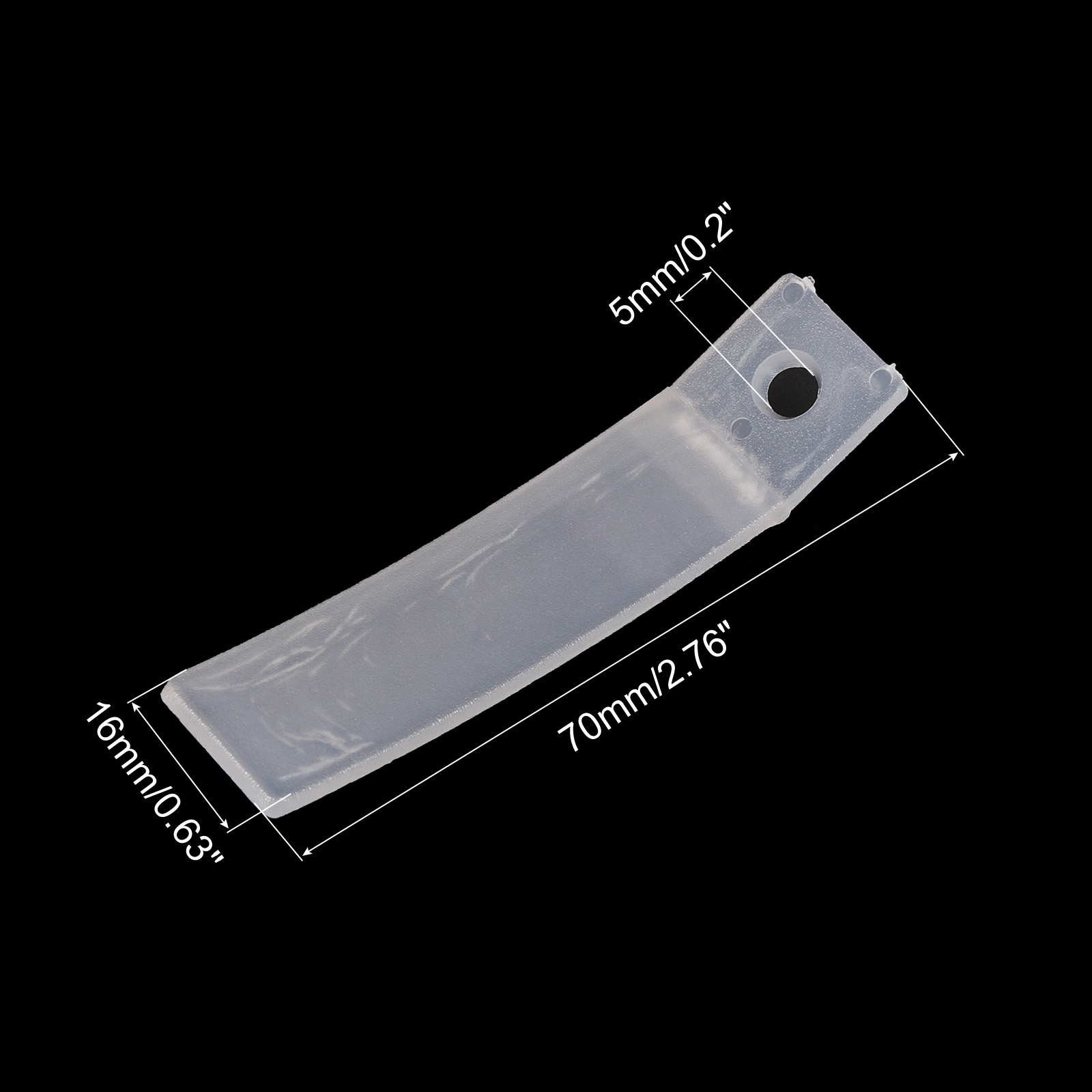 Unique Bargains Drawer Stops 20pcs 2.76Inch - Plastic Drawer Stopper ...