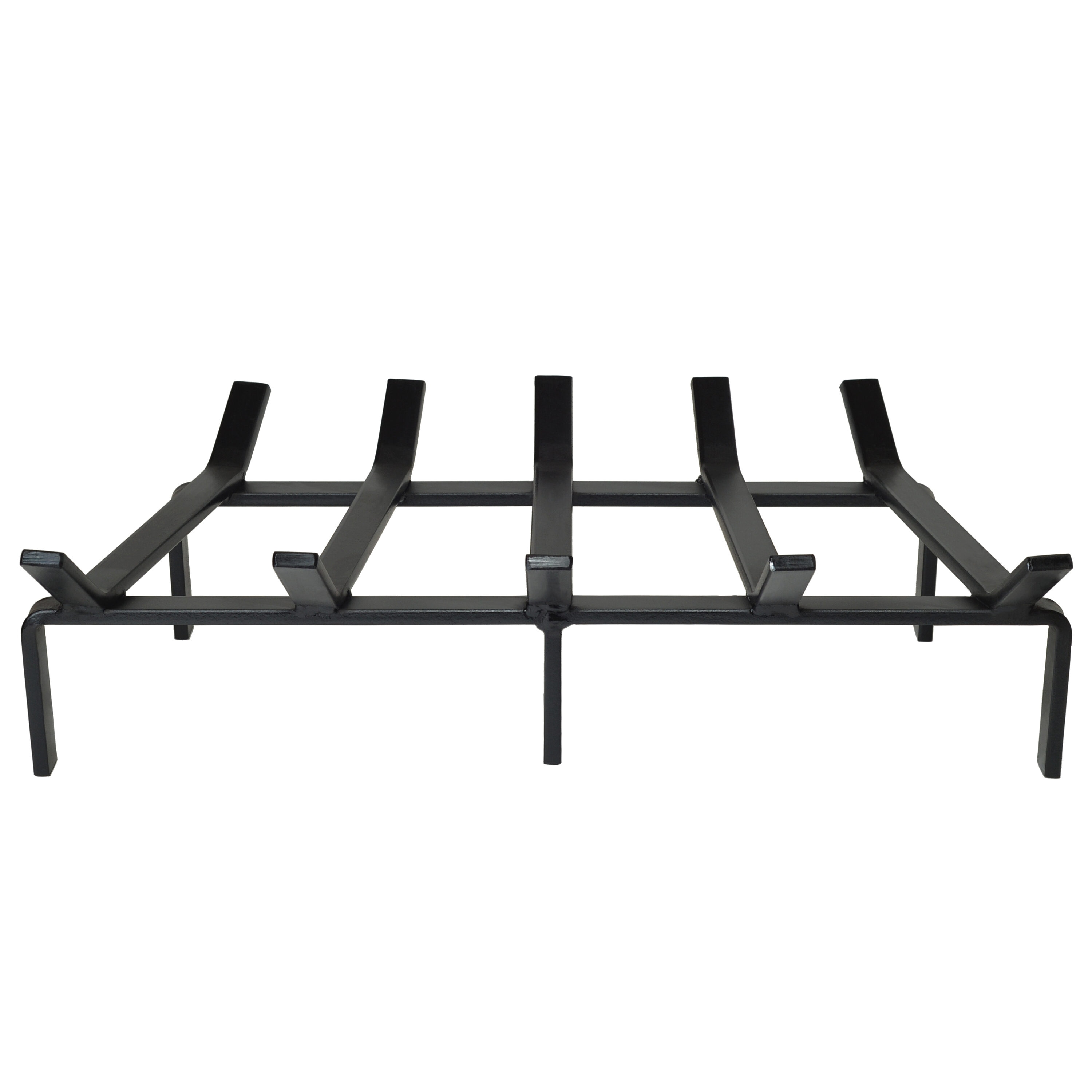 SteelFreak 21 Inch Heavy Duty Steel Tapered Fireplace Grate - Made in ...