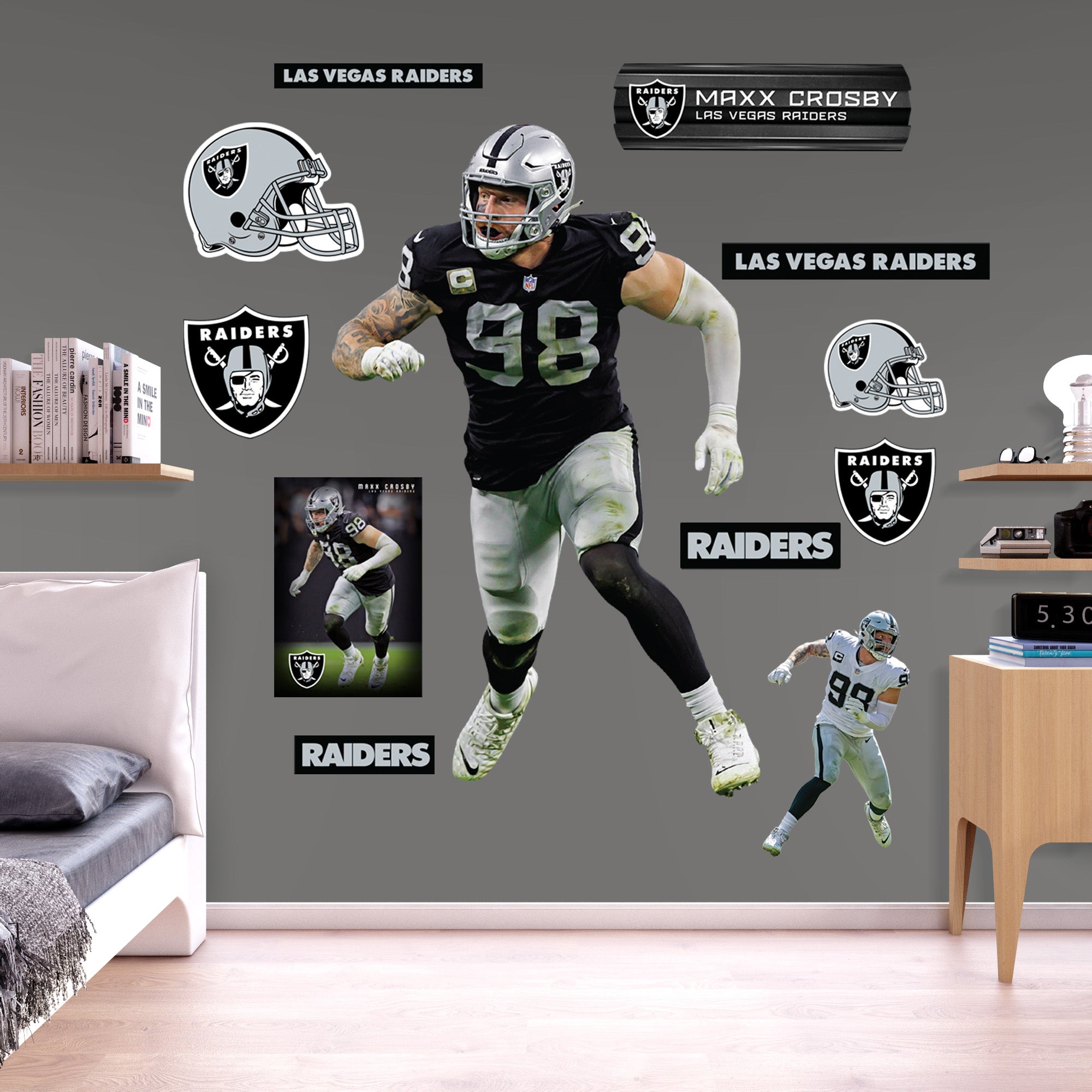 Fathead 32-Inches W x 50-Inches H Self-adhesive Multiple colors ...