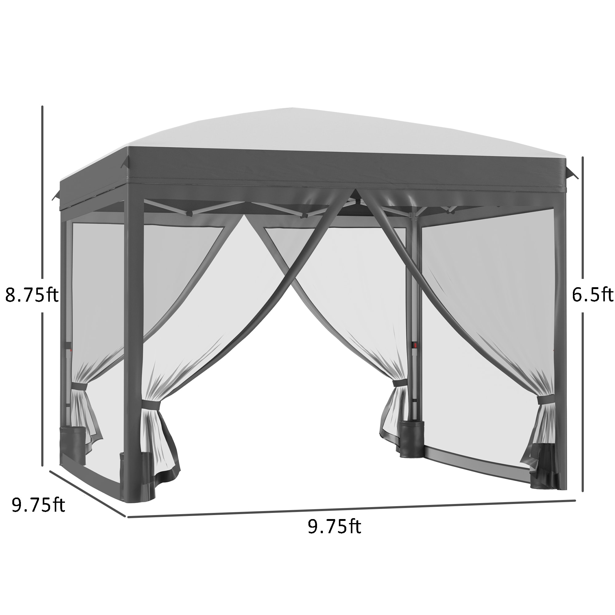 10ft x 10ft Pop Up Canopy Tent Canopies at Lowes.com