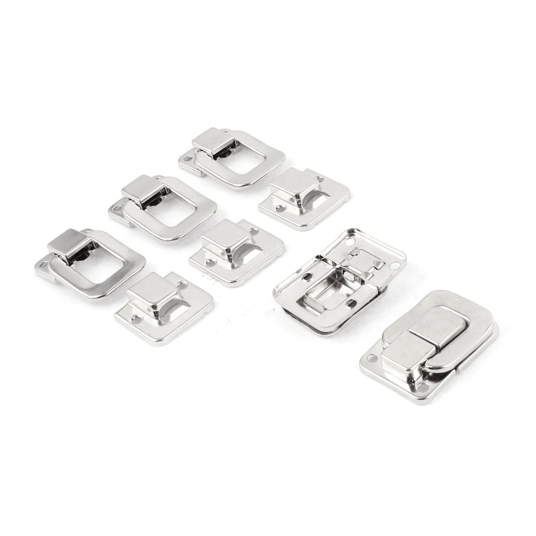 Unique Bargains Tool Box Chest Suitcase 40mm Long Metal Clasp Latch ...