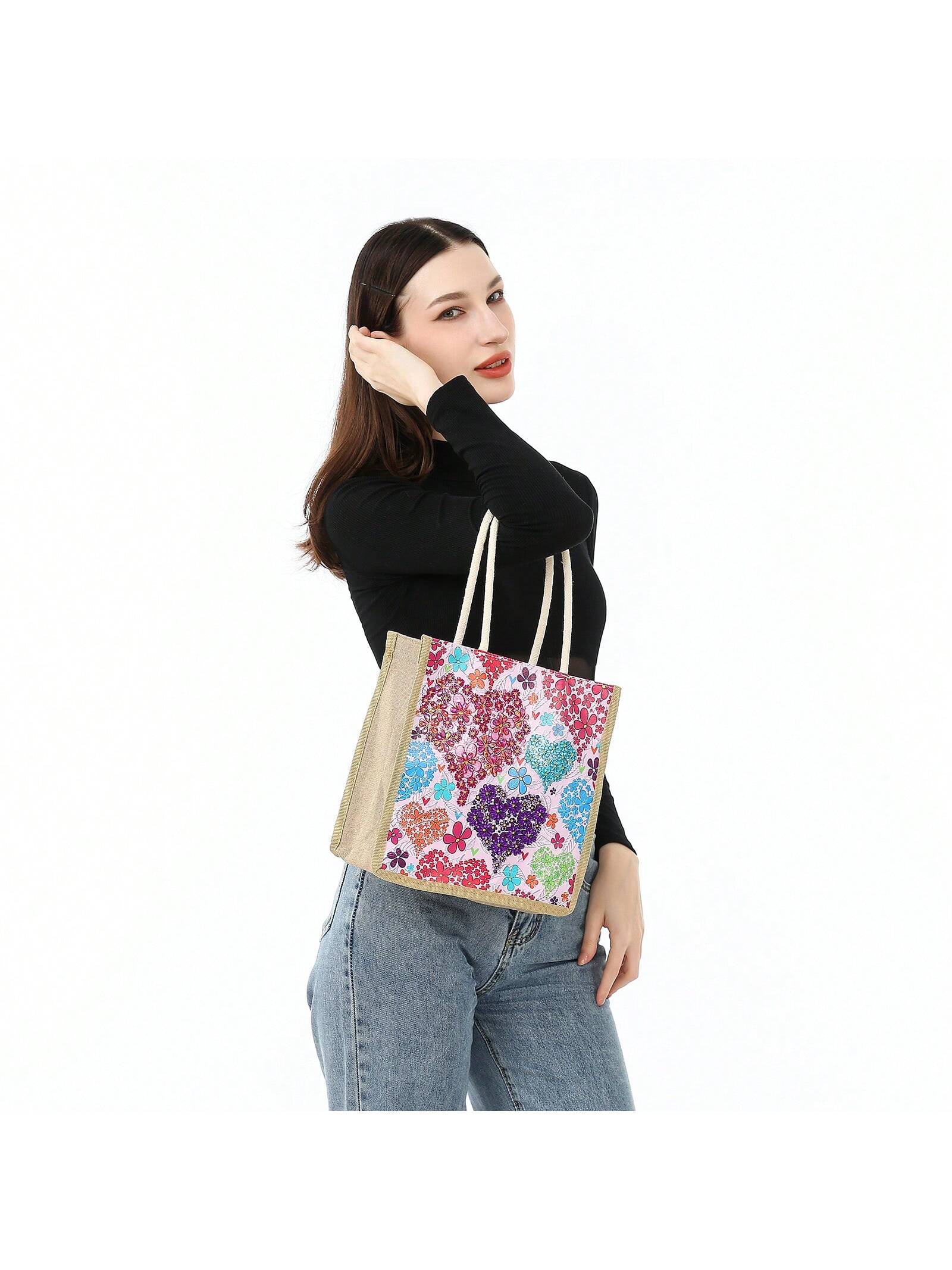 Qeetex 5d Handbag Diy Kits Shopping Storage Tote Bags With Handle ...