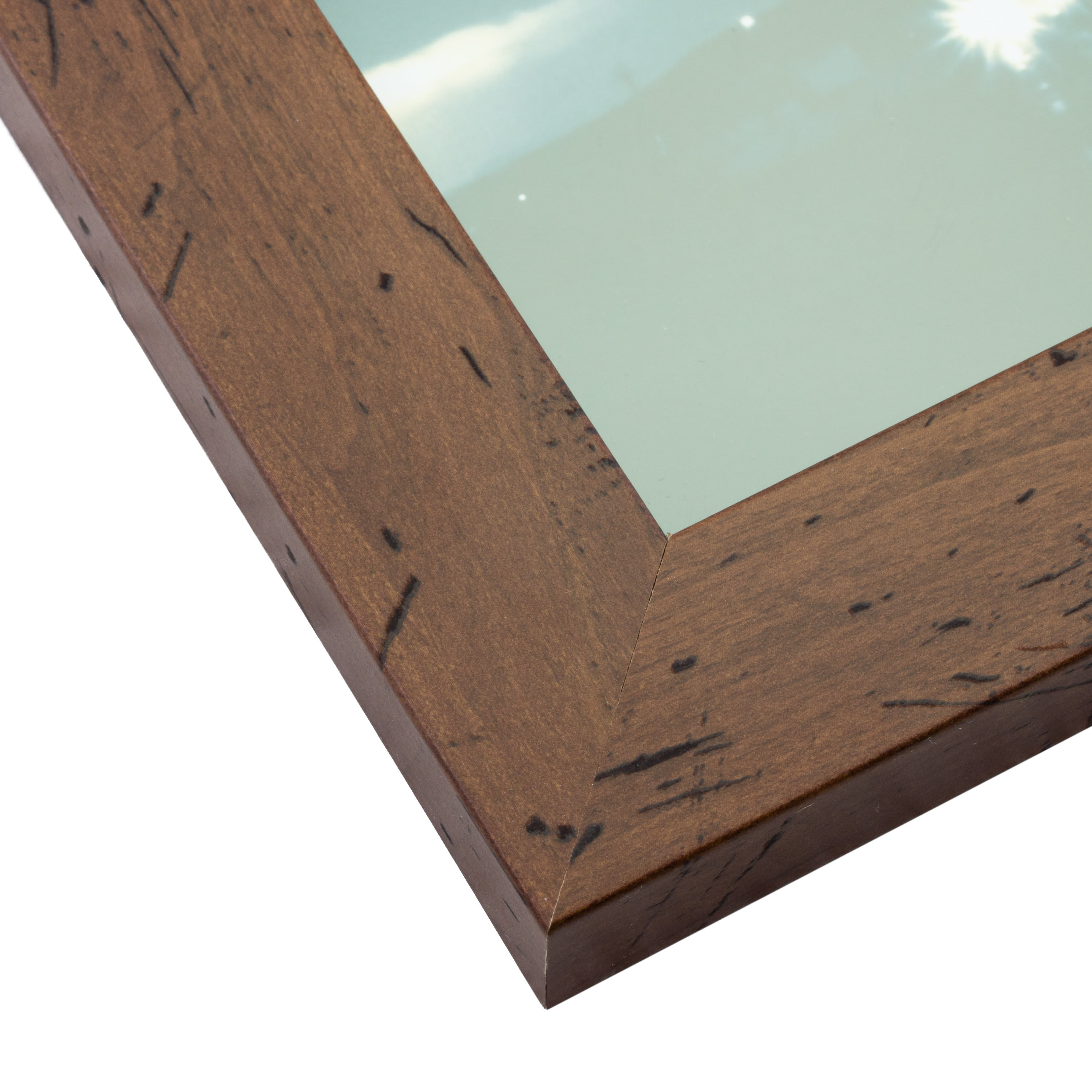 Craig Frames 13x19 Matted to 9x13 Picture Frame Brown Bauhaus 125 1.25 ...