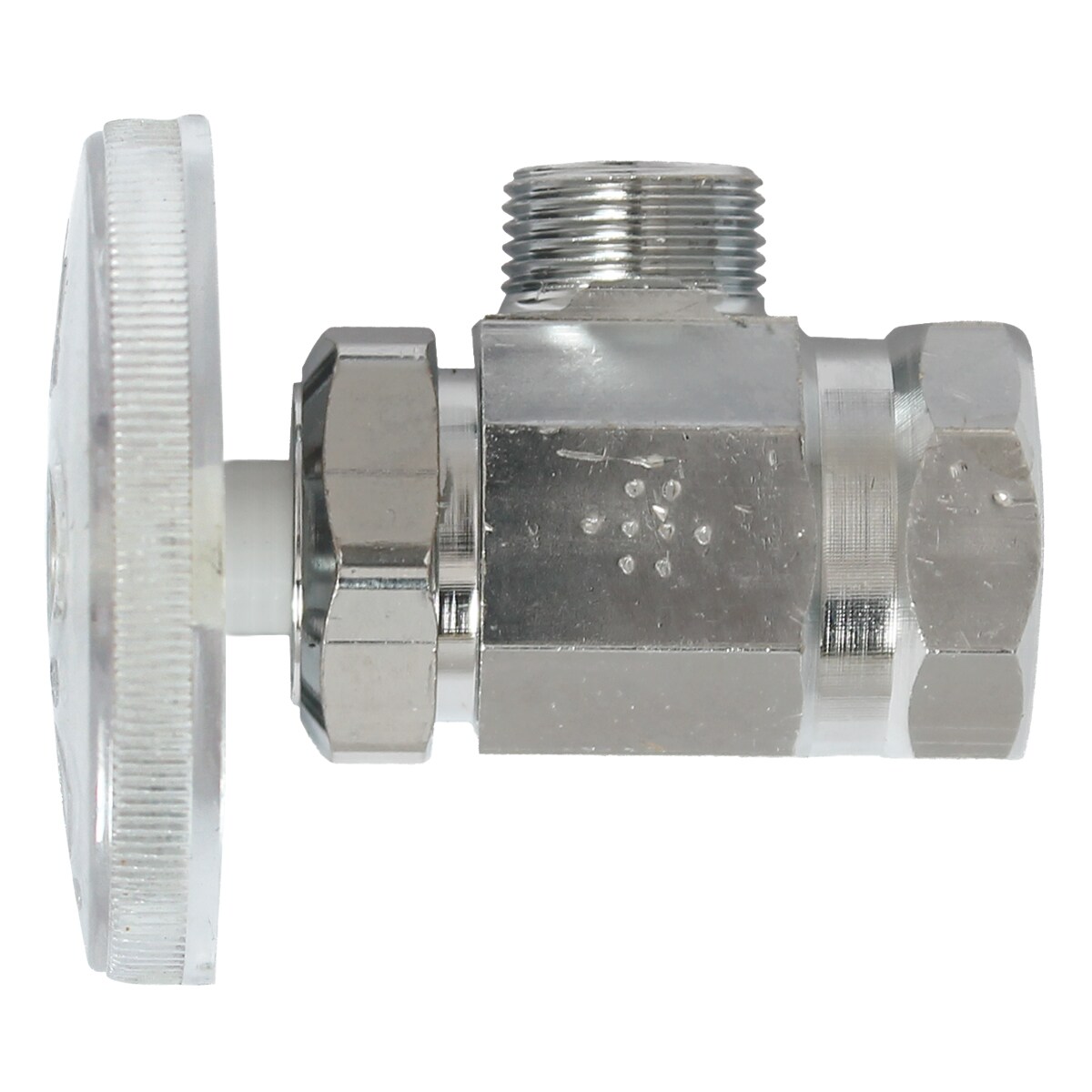 Keeney 3/8-in Fip x 3/8-in Compression Brass Multi Turn Stop Angle ...