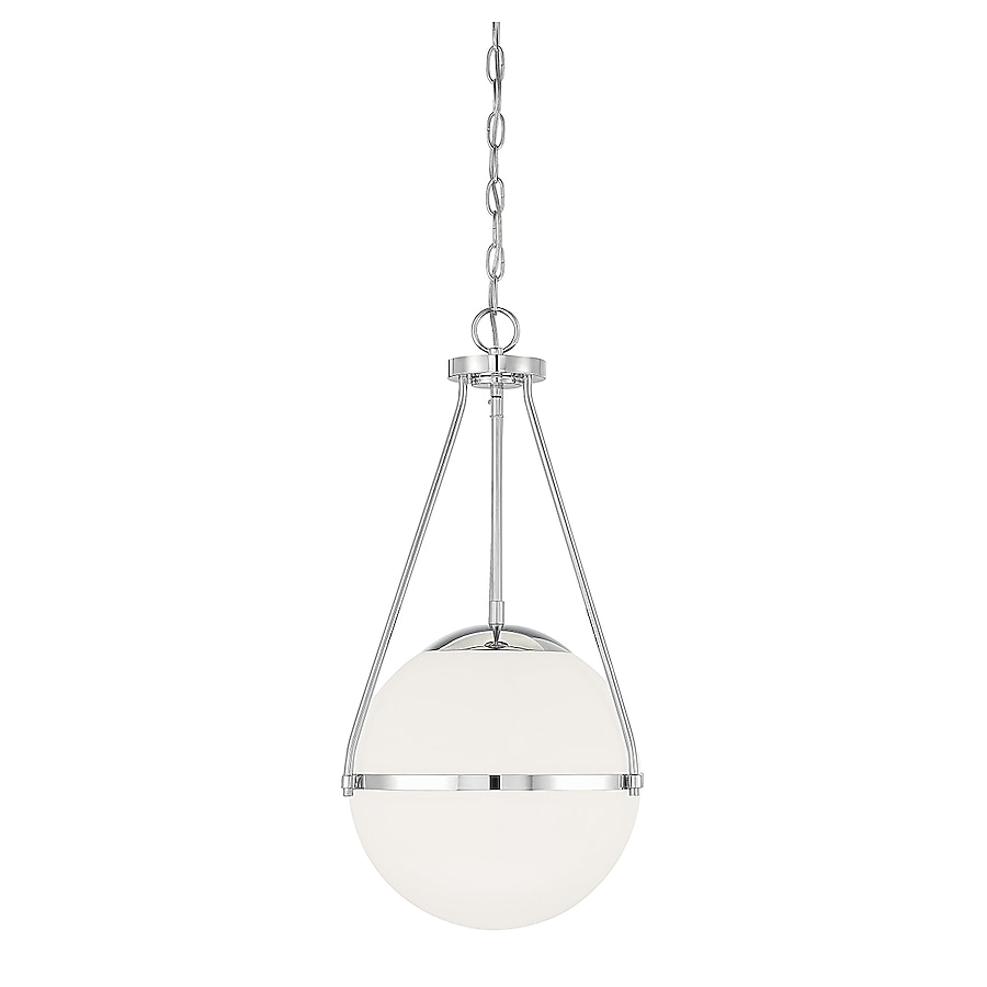 Meridian Lite Trends Meridian Chrome Modern/Contemporary Opal Glass ... Meridian Lite Trends Meridian Chrome Modern/Contemporary Opal Glass ...
