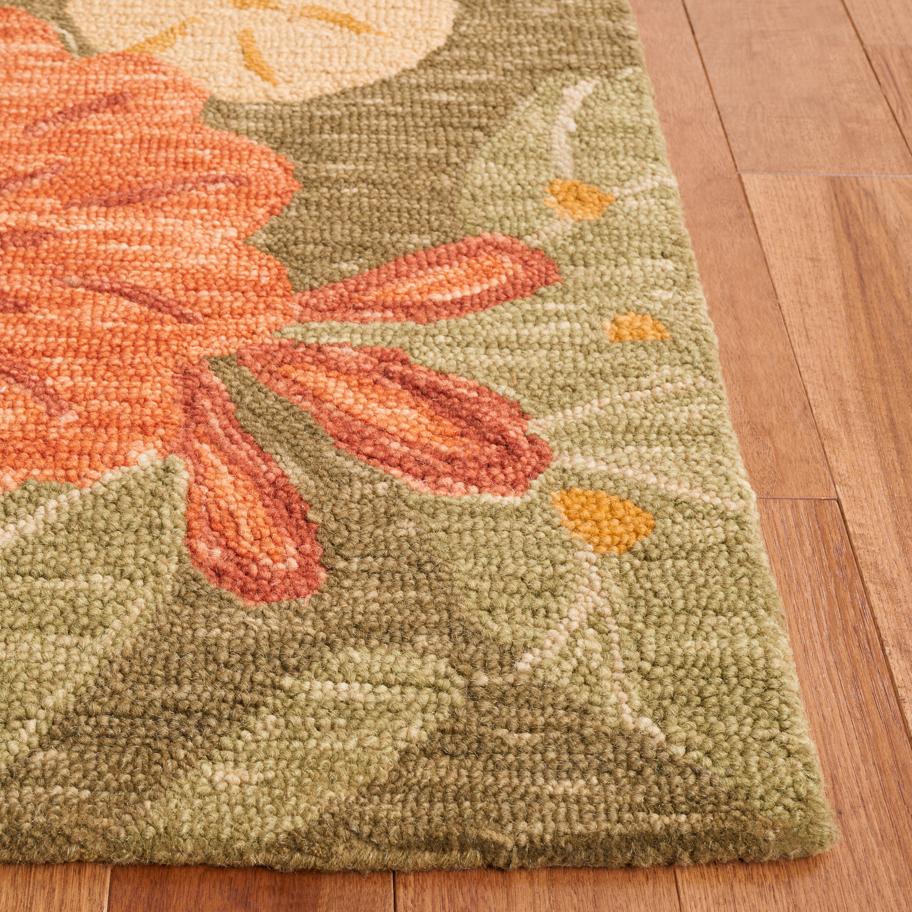 Safavieh Picture Block Floral Pup Tent Country Floral 4ft x 6ft Small ...