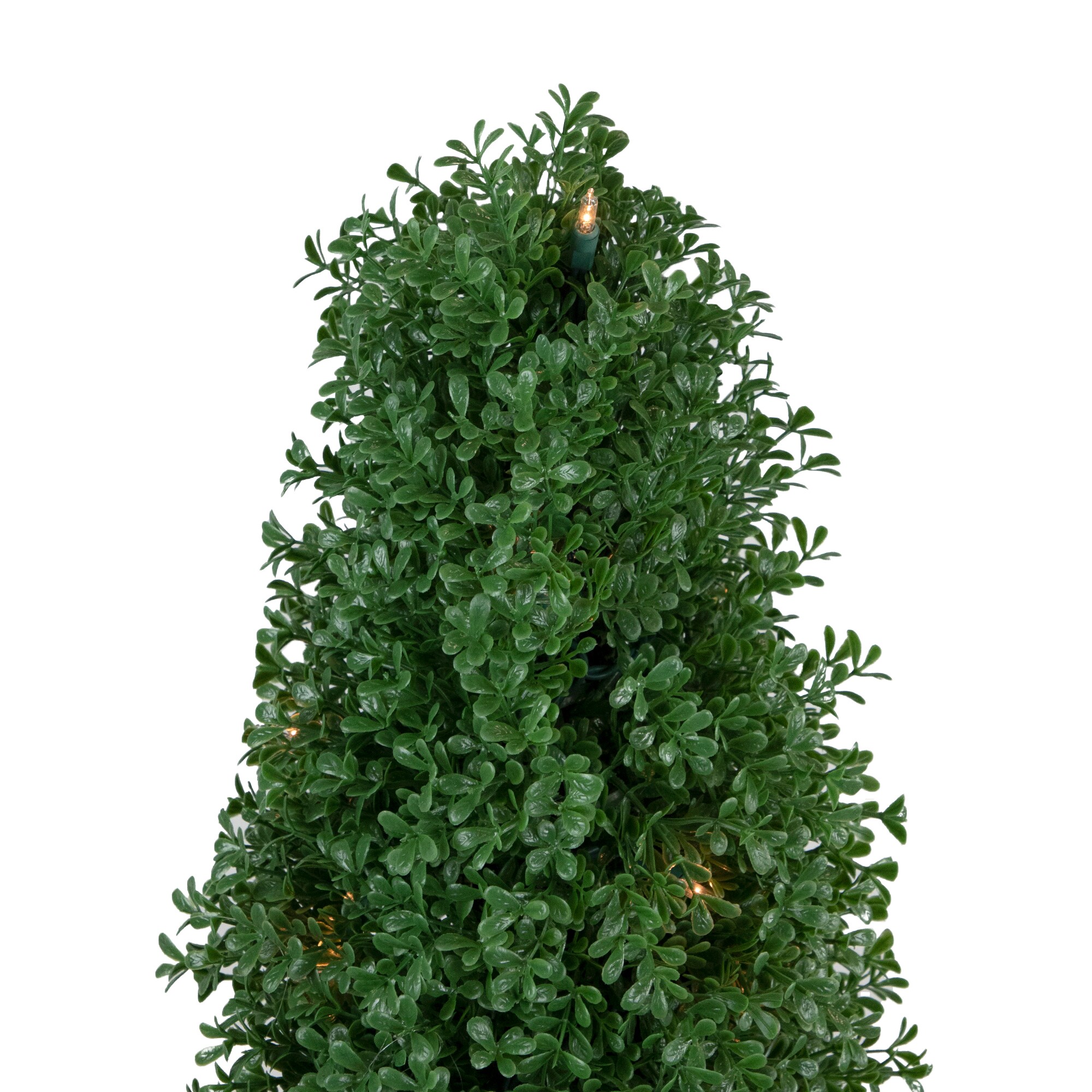 Northlight 48-Inches Green Indoor Floor Boxwood Artificial tree at ...