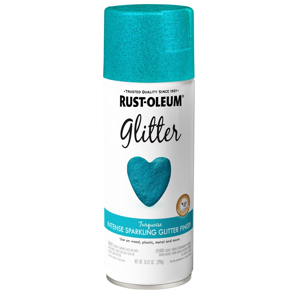Rust-Oleum Specialty 6-Pack Flat Turquoise Spray Paint (NET WT. 10.25 ...