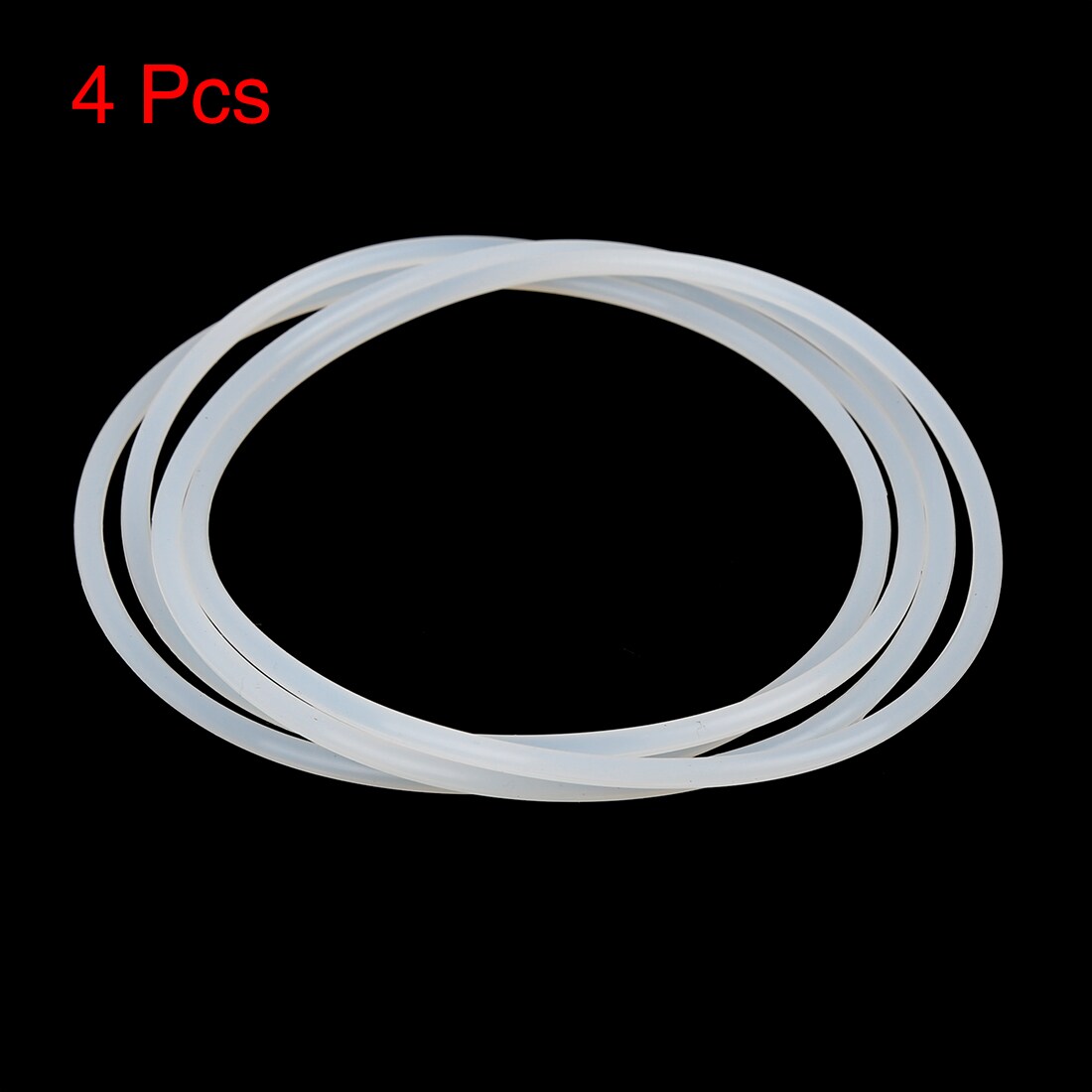 Unique Bargains Silicone O-Rings 105mm OD 98mm ID 3.5mm Width VMQ Seal ...
