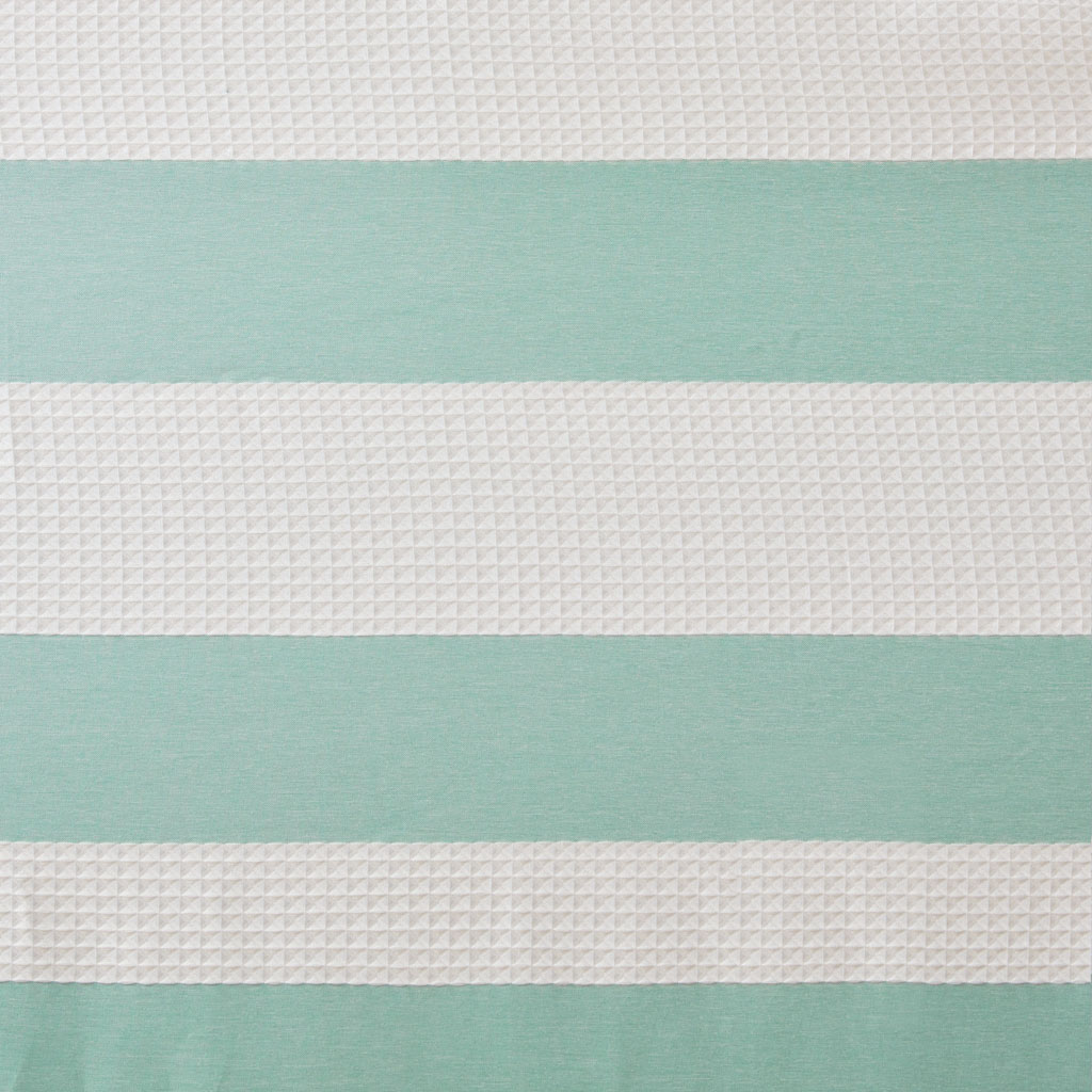 Tinyhomie White Aqua Decorative Shower Curtain Cotton 72 By 72 Inch in ...