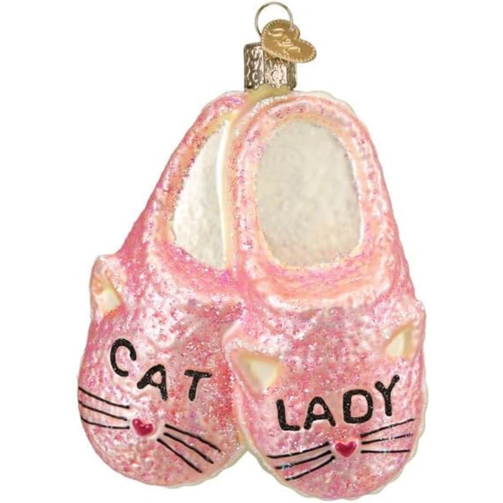 Old World Christmas Blown Glass Ornament for Christmas Tree - Cat Lady ...