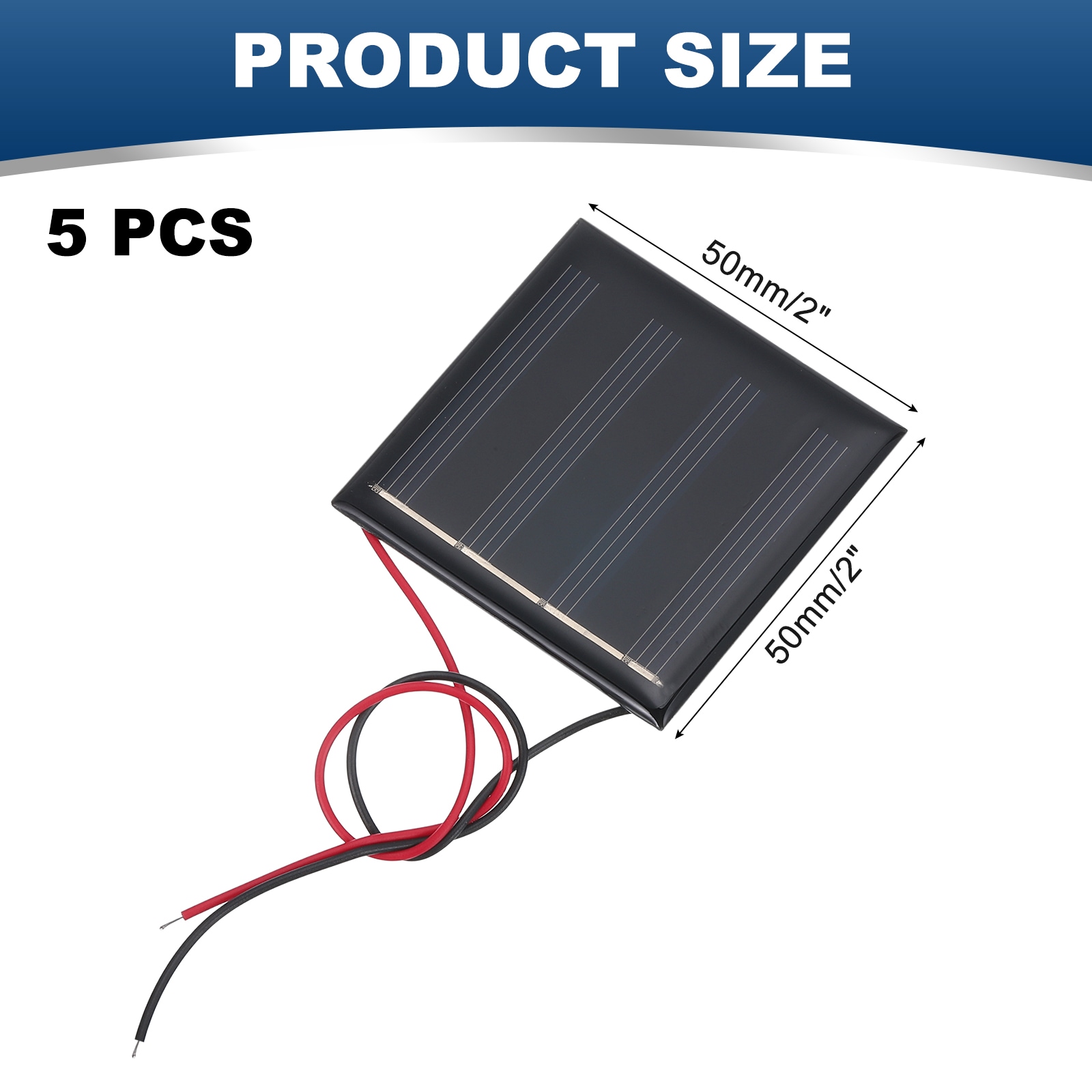 Unique Bargains 5pcs 2V 0.32W 160mA Mini Solar Panels Small ...